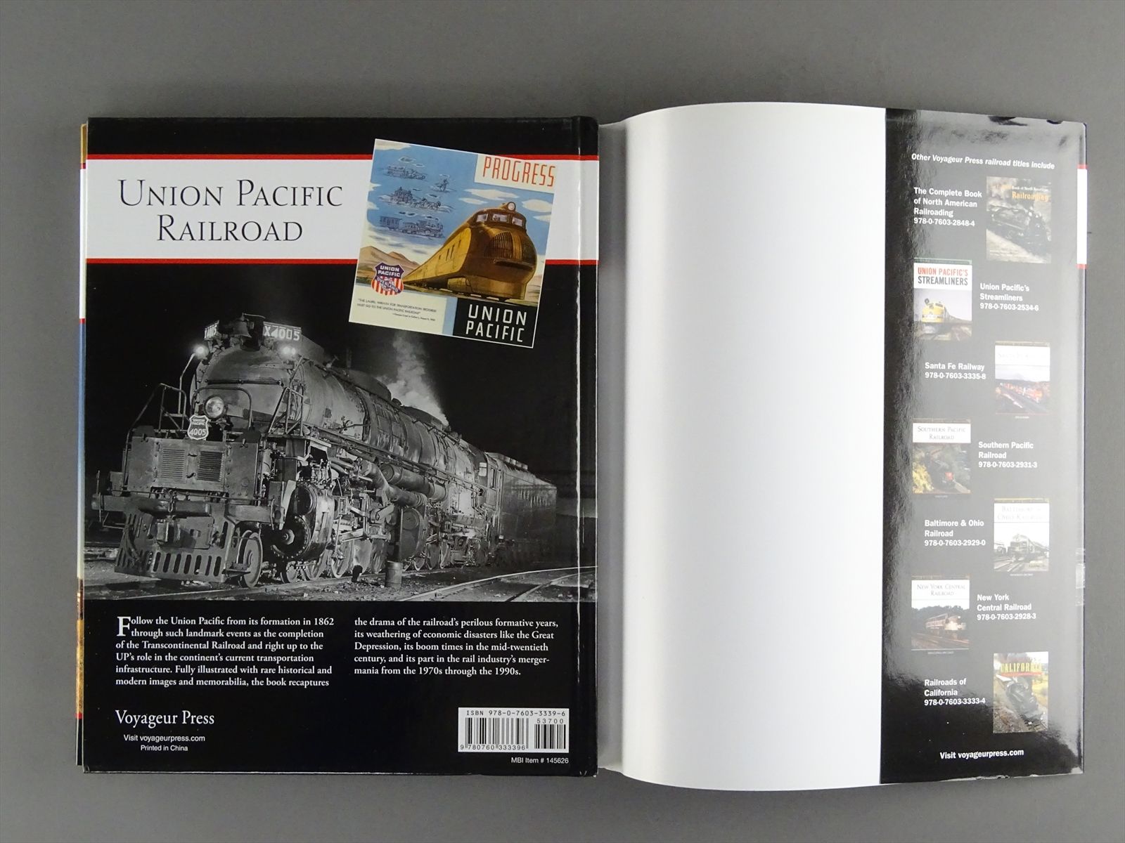 Railroad Book - Union Pacific Railroad MBI Railroad Color History ...