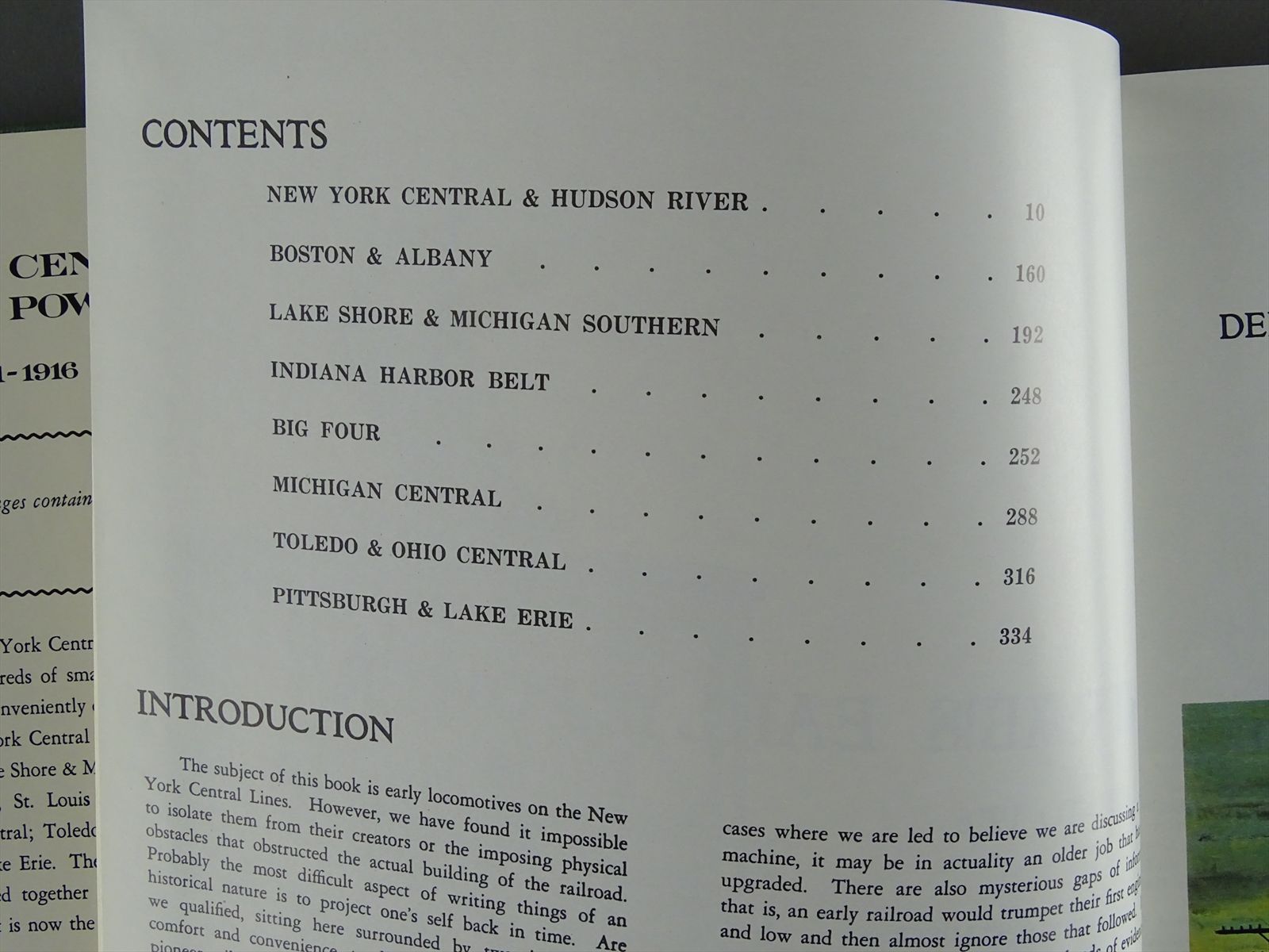 Railroad Book - New York Central's Early Power 1831-1916 - Alvin F ...