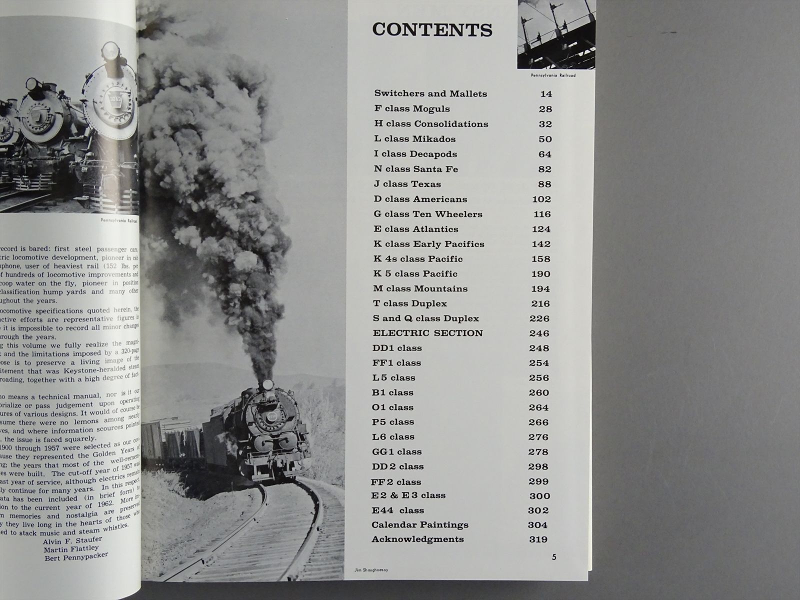 Railroad Book - Pennsy Power - Alvin F. Staufer - 320 Pages