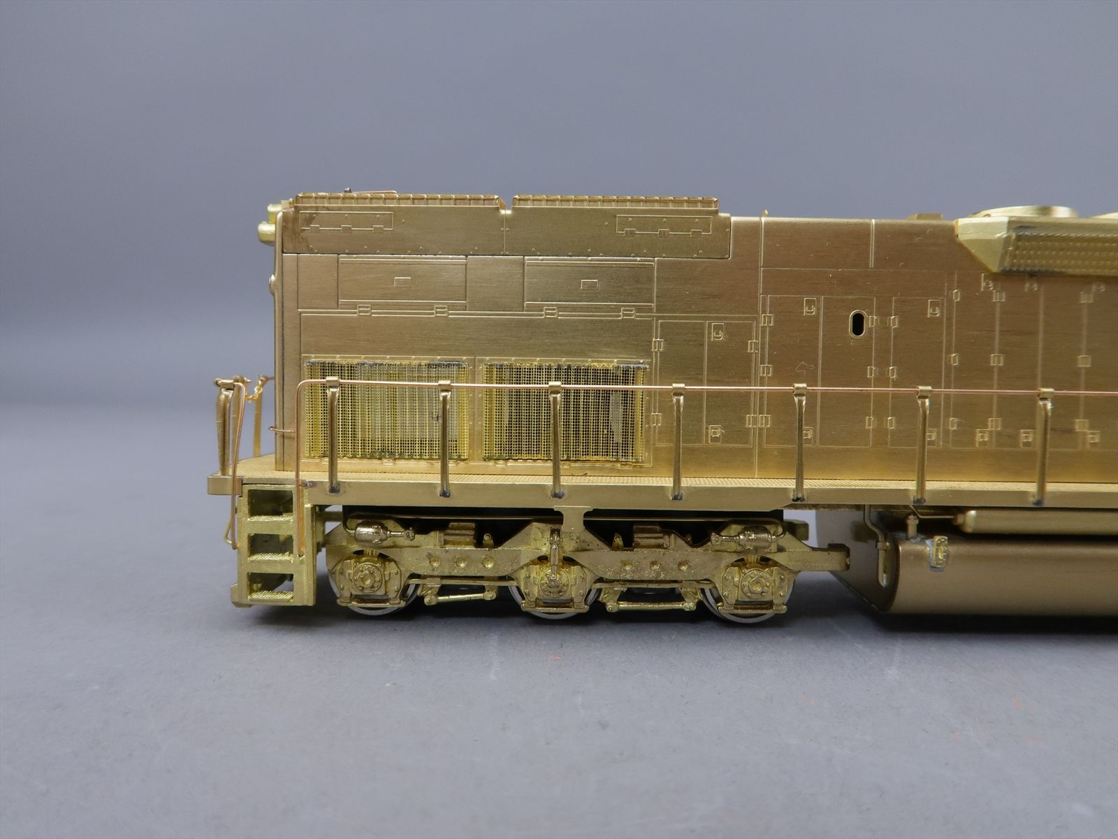 HO Brass Model - Key SP Southern Pacific EMD SD-40T-2 Long Nose Version - Unpainted - 1985 Run ...