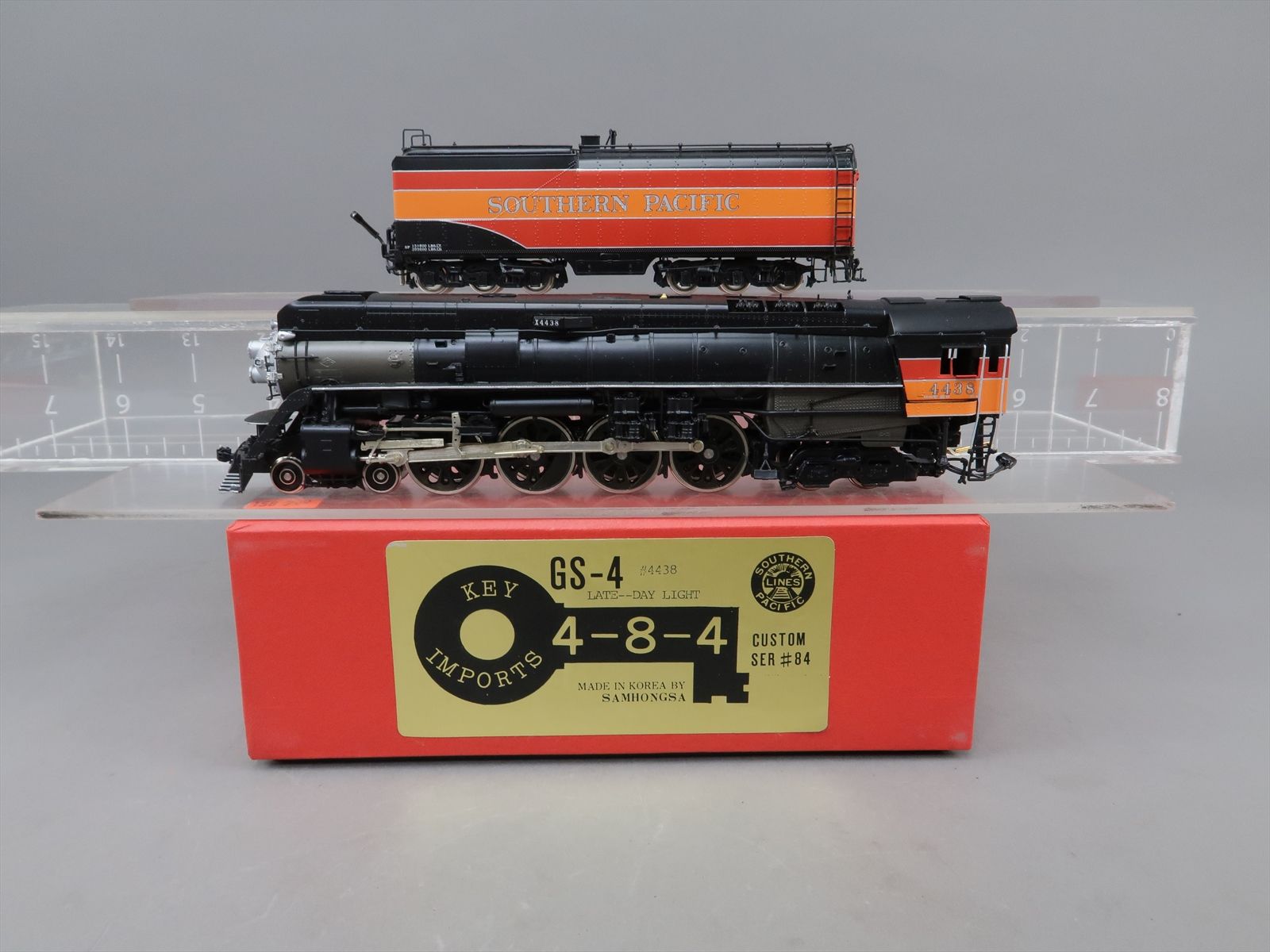 HO Brass Model - Key CS#84 SP Southern Pacific 4-8-4 GS-4 #4438 Late ...