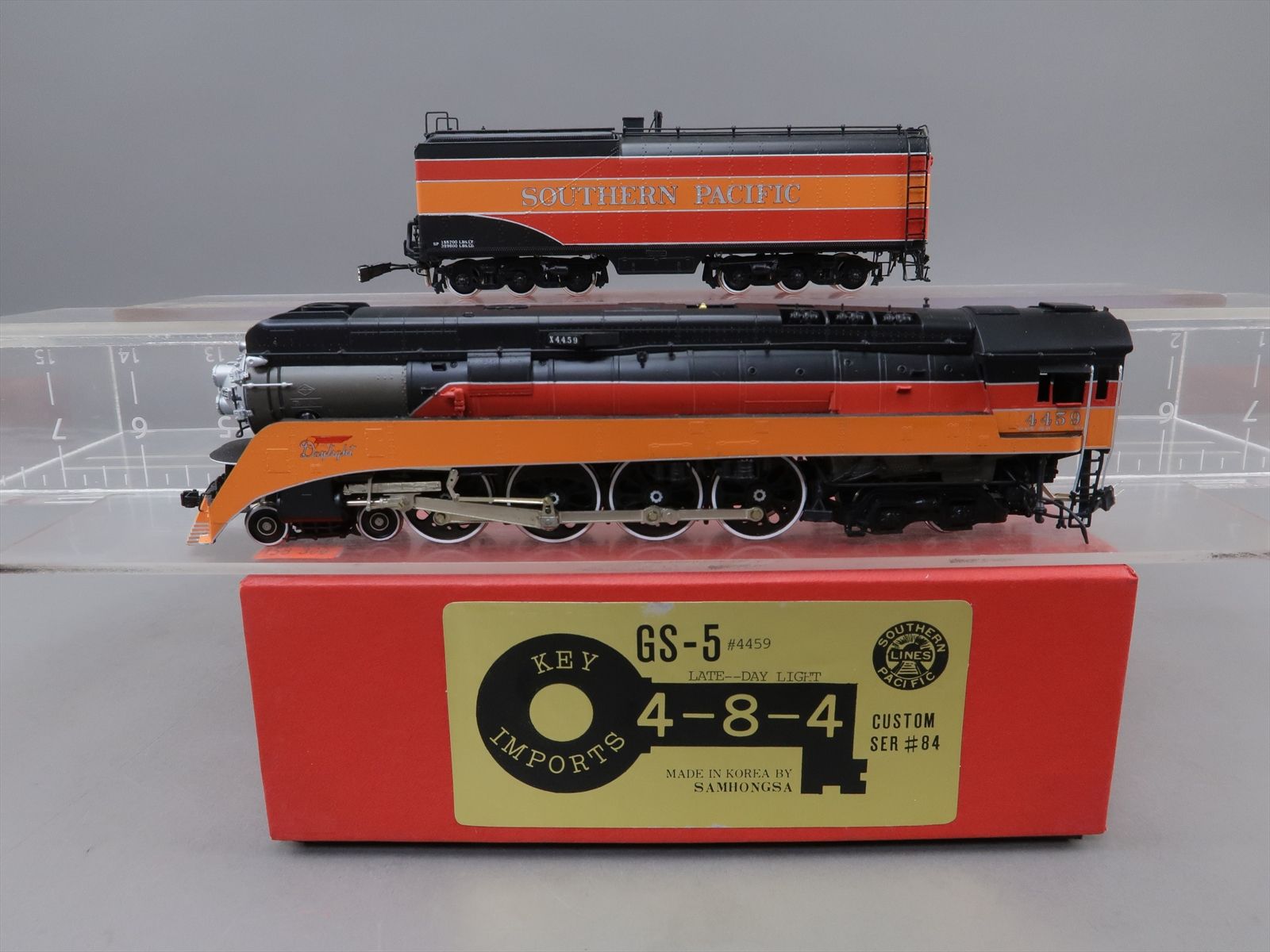 HO Brass Model - Key CS#84 SP Southern Pacific GS-5 Late 4-8-4 #4459 ...