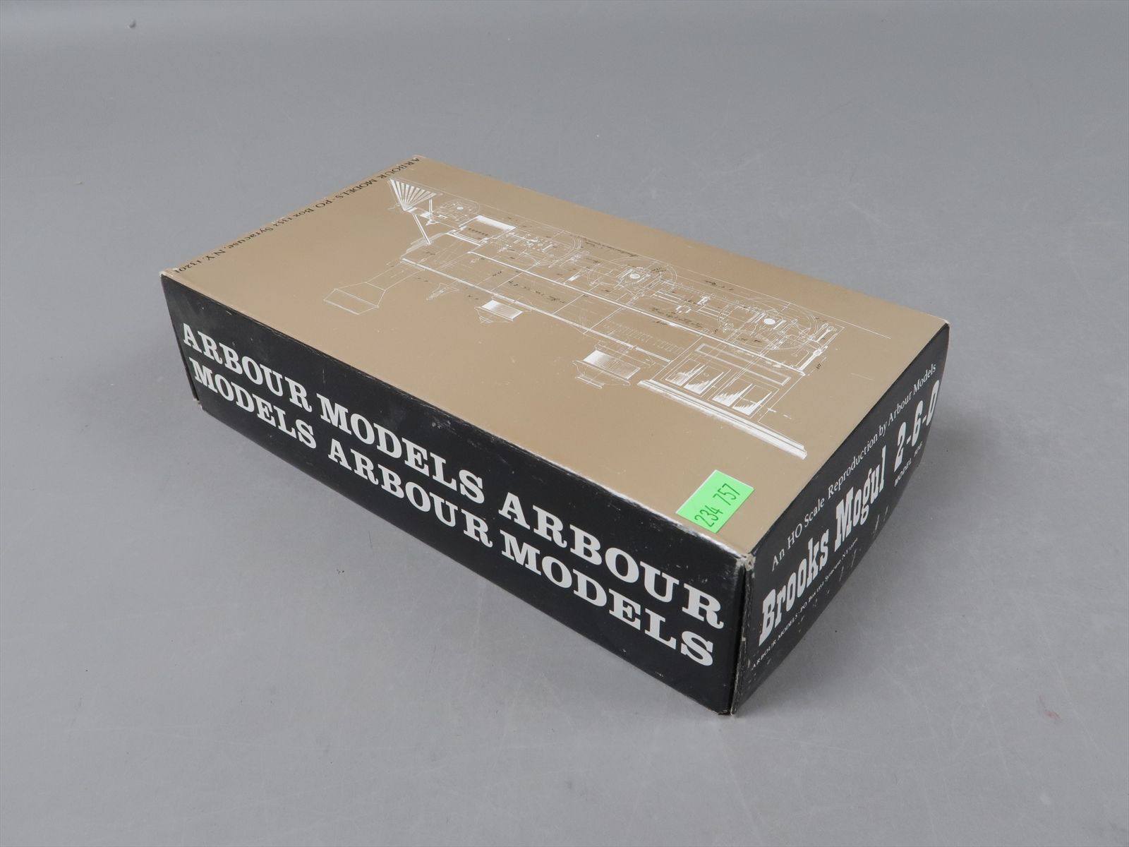 HO Scale Kit - Arbour Models 106 2-6-0 Brooks Mogul - Unbuilt