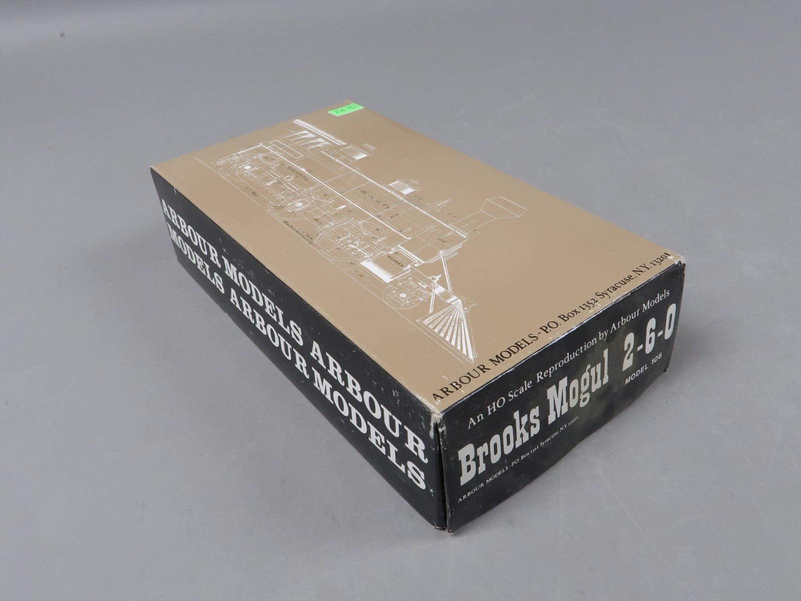 HO Scale Kit - Arbour Models 106 2-6-0 Brooks Mogul - Unbuilt