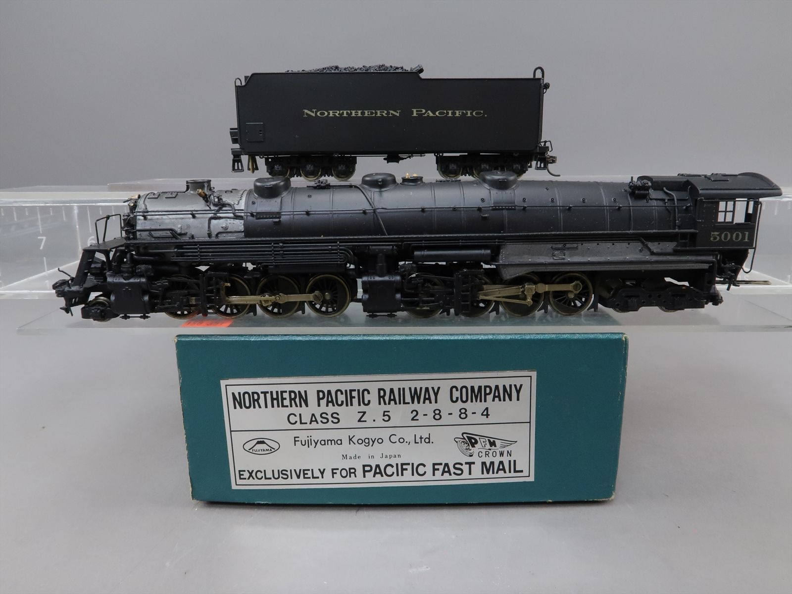 HO Brass Model - PFM NP Northern Pacific Z-5 2-8-8-4 Yellowstone #5001 - Custom - 1966 Run ...