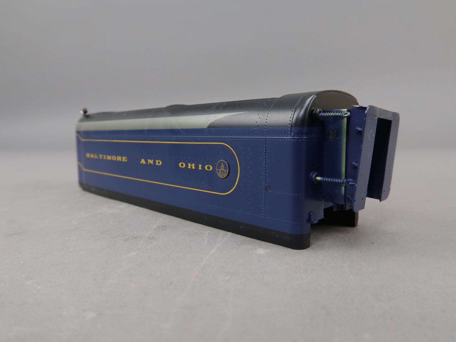 HO Brass Model - MTS B&O Baltimore & Ohio Royal Blue P7A Tender ONLY ...