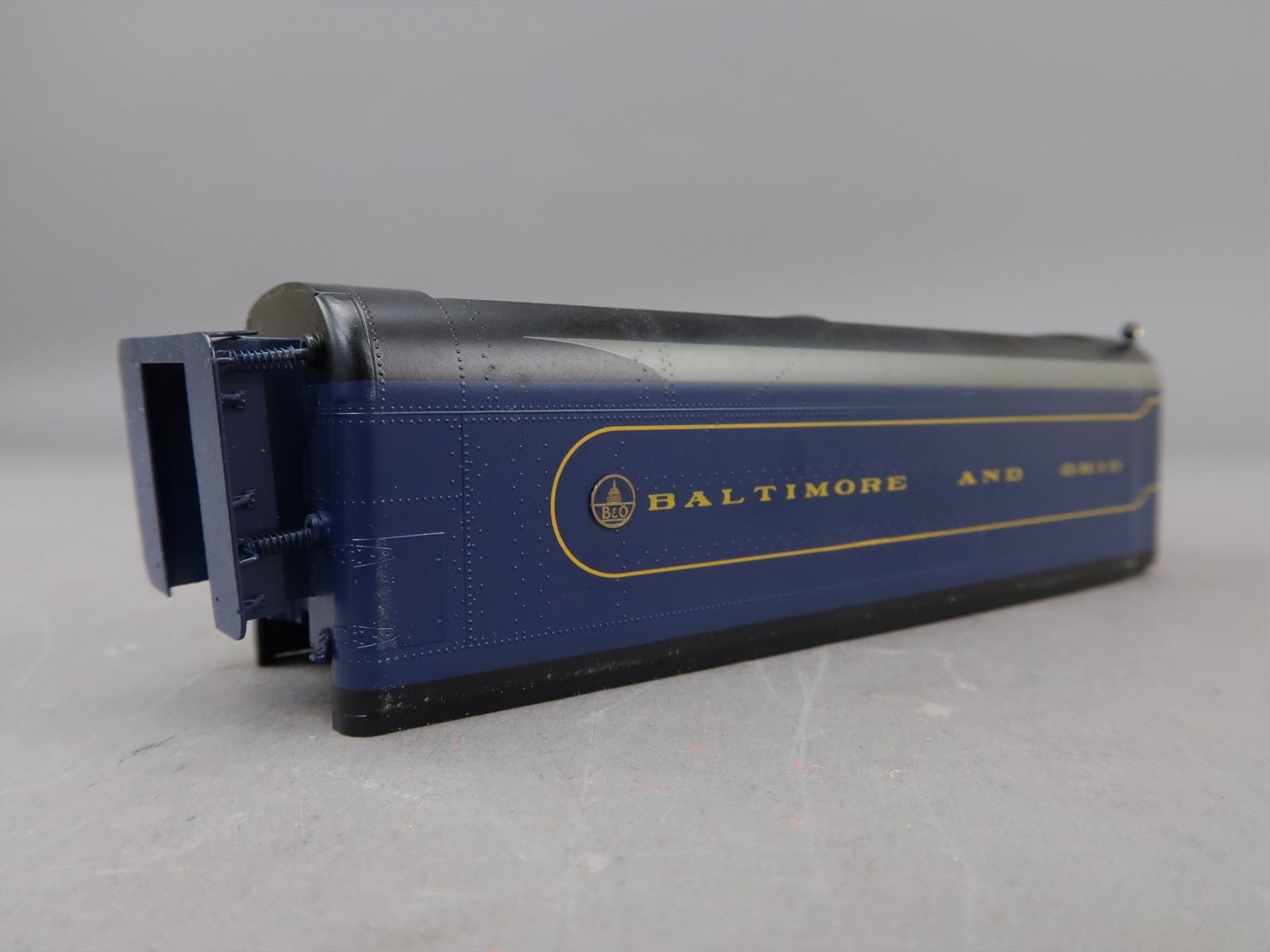 HO Brass Model - MTS B&O Baltimore & Ohio Royal Blue P7A Tender ONLY ...
