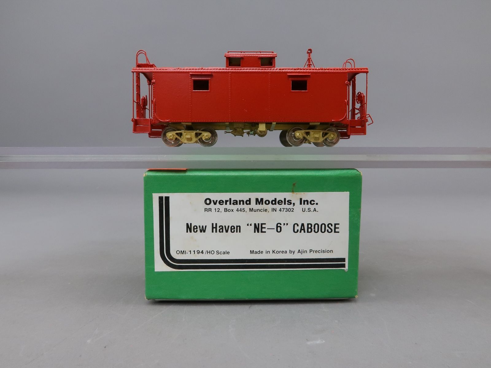 HO Brass Model - OMI 1194 NH New Haven NE-6 Caboose - Custom - 1990 Run ...