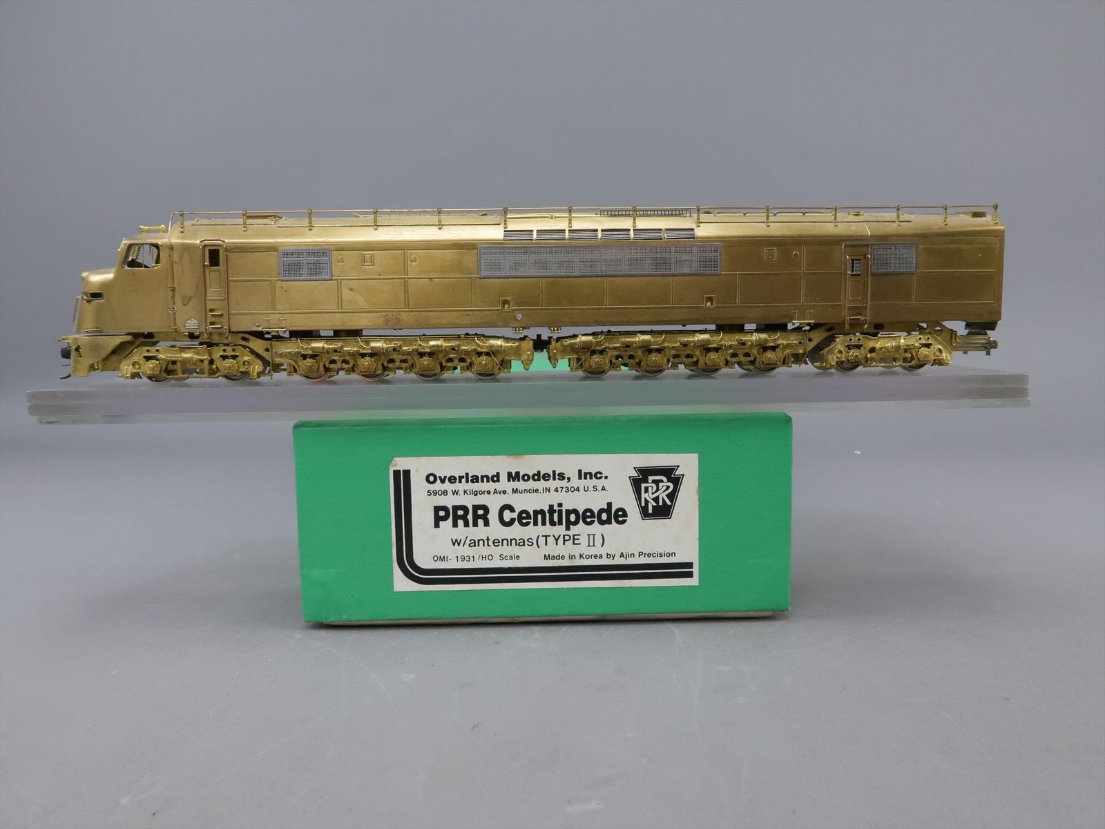 HO Brass Model - OMI 1931 PRR Pennsylvania Centipede with Antennas Type ...