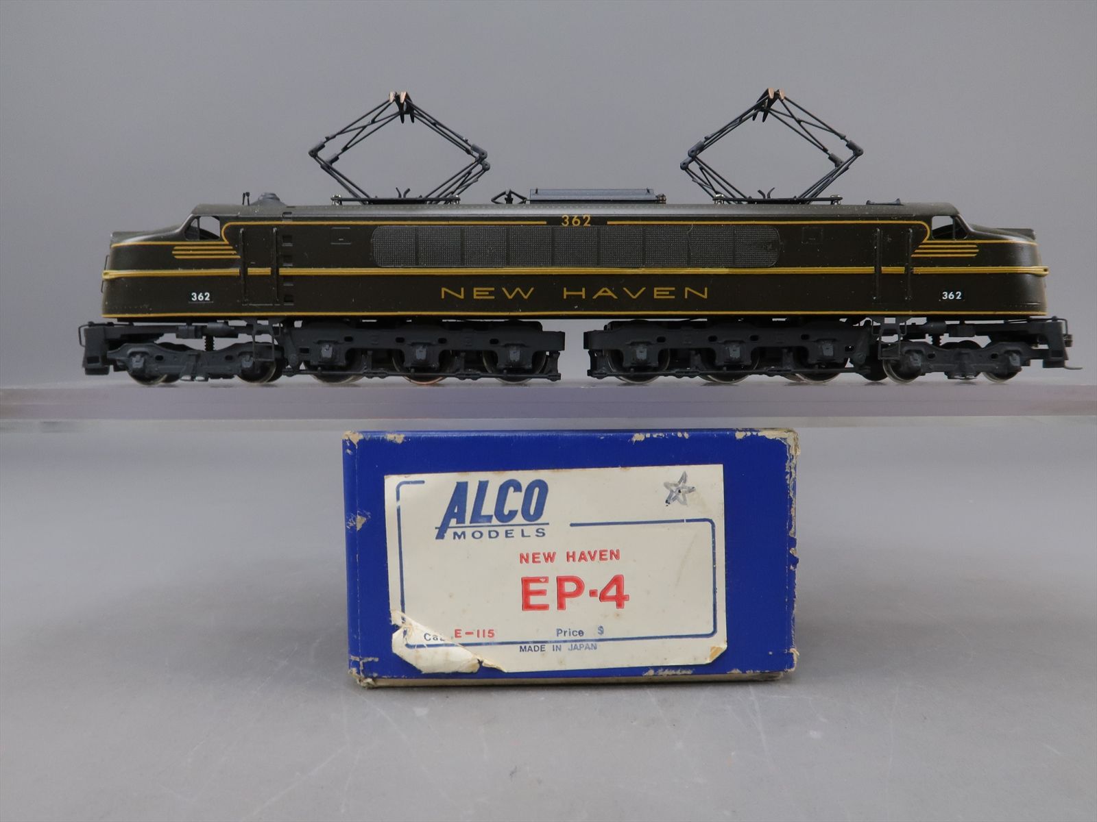 HO Brass Model - Alco Models E-115 NH New Haven EP-4 Electric #362 ...