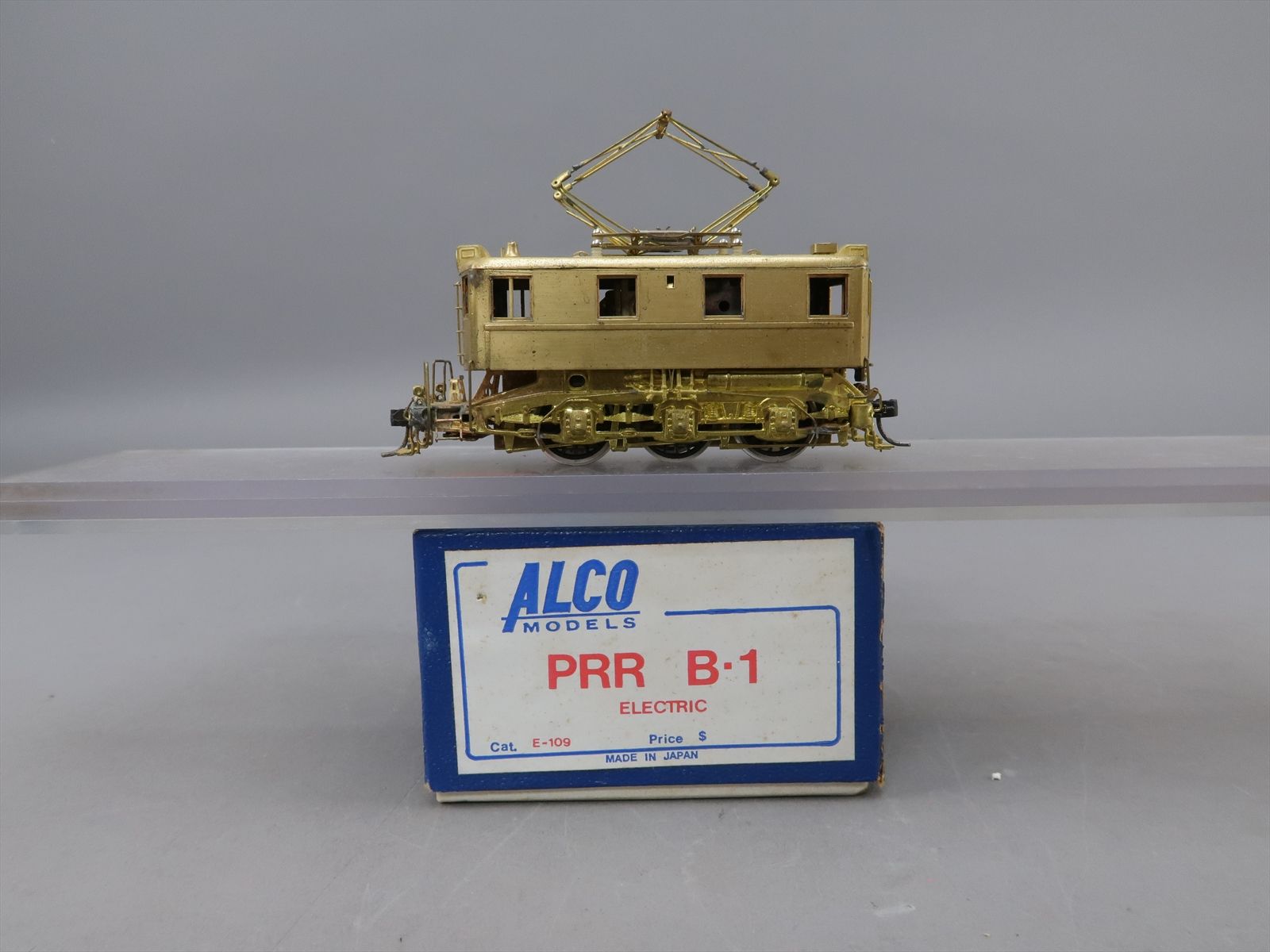 HO Brass Model - ALCO E-109 PRR Pennsylvania B-1 Boxcab Electric ...