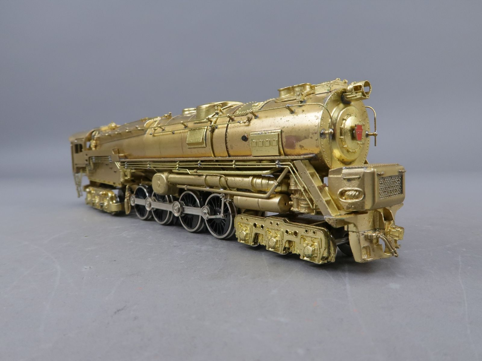 HO Brass Model - ALCO S-125 PRR Pennsylvania S-2 Turbine 6-8-6 - Unpainted - 1977 Run - Kumata