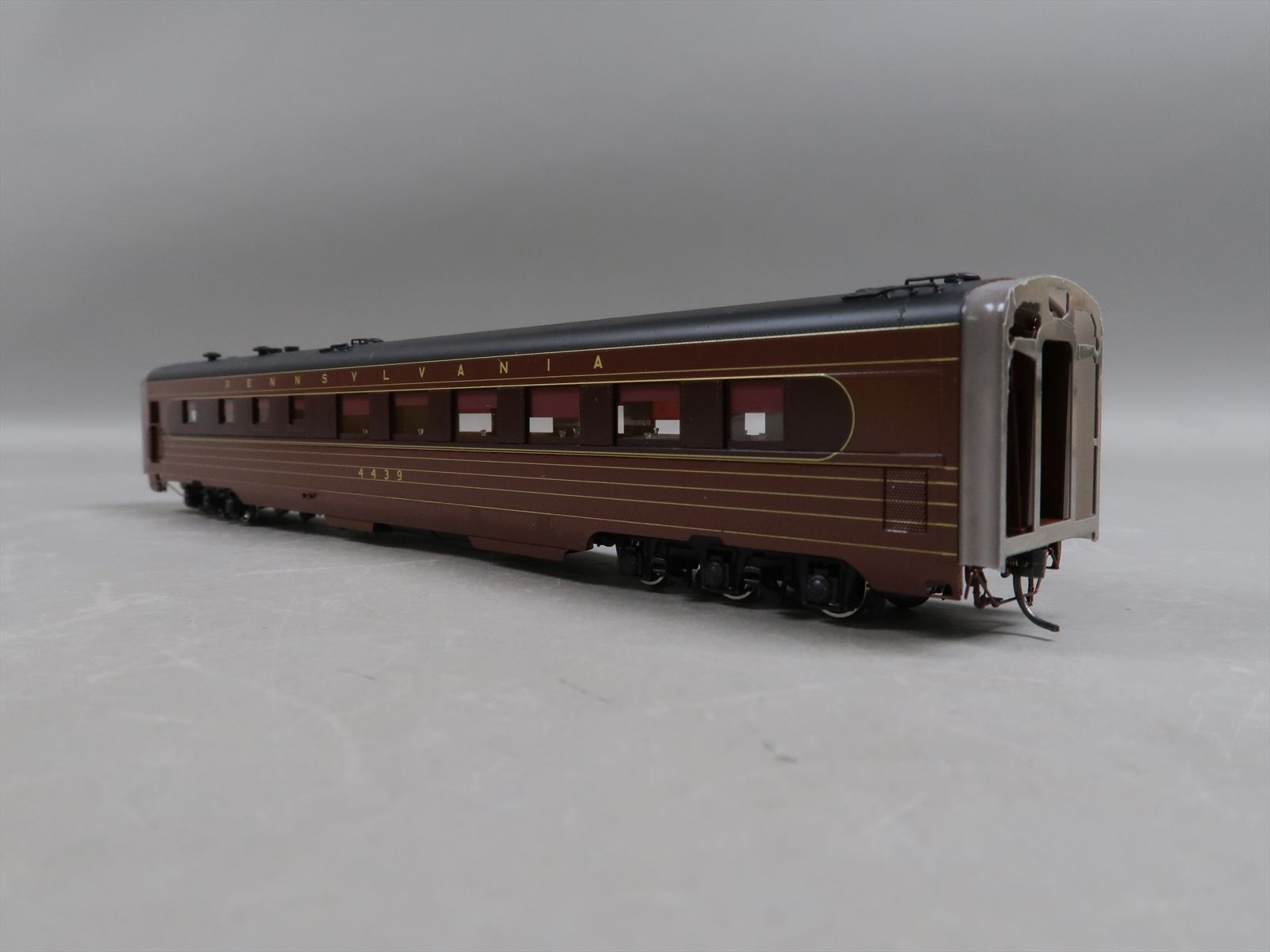 HO Brass Model - TCY 1866e PRR Pennsylvania Jeffersonian 1941 Train 64 Eastbound 8 Car Set FOM ...