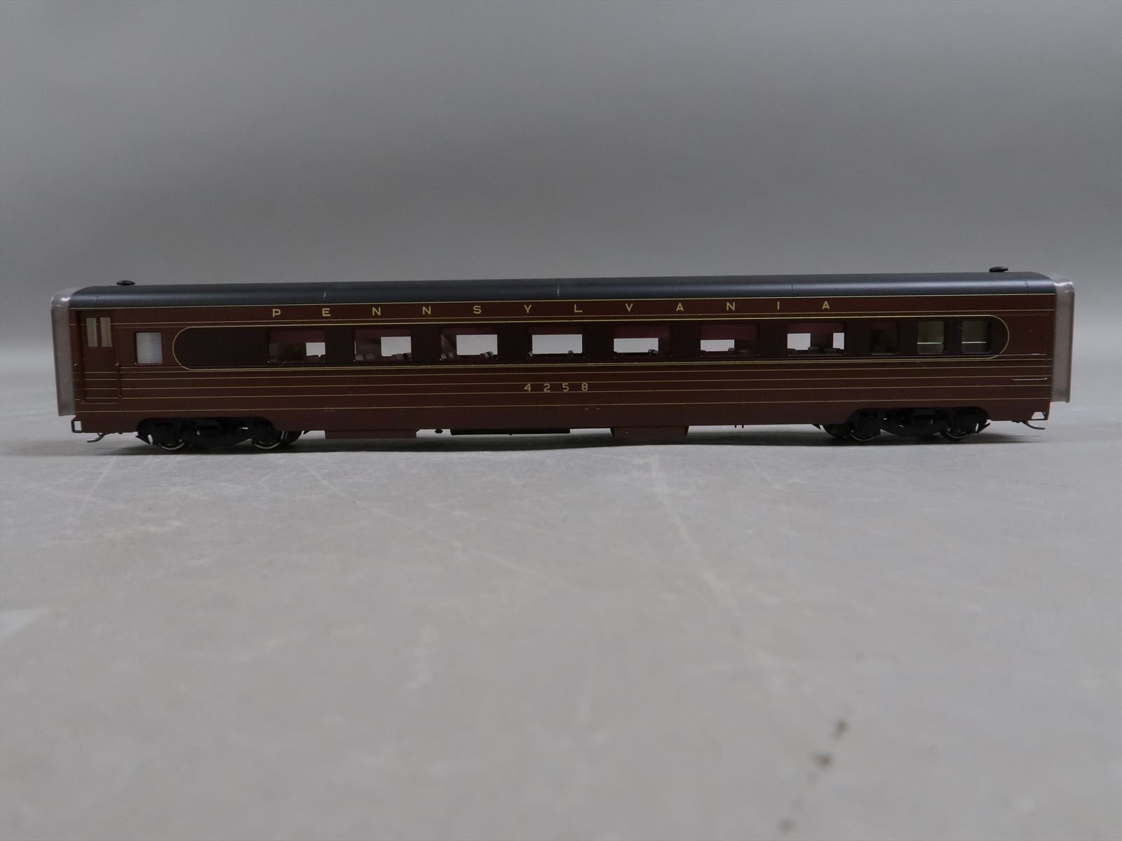 HO Brass Model - TCY 1866e PRR Pennsylvania Jeffersonian 1941 Train 64 Eastbound 8 Car Set FOM ...