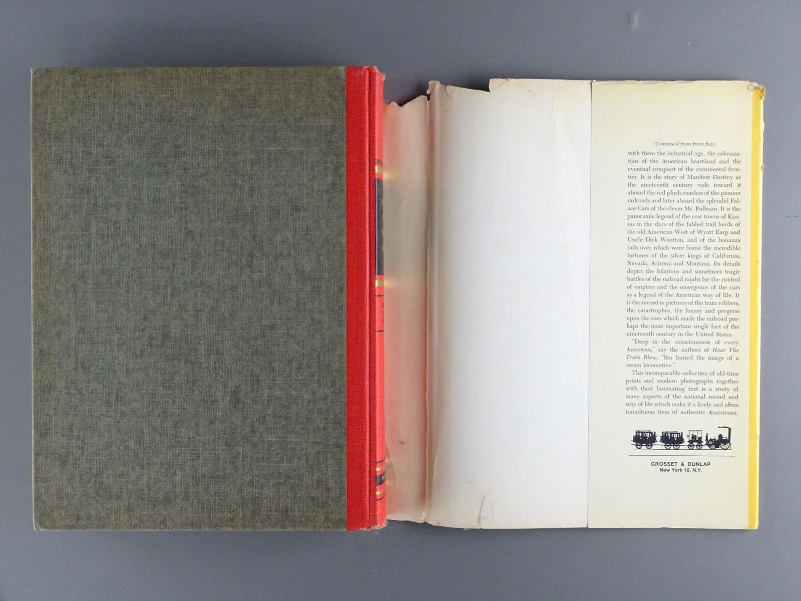 Railroad Book - Hear the Train Blow - Beebe & Clegg - 416 Pages