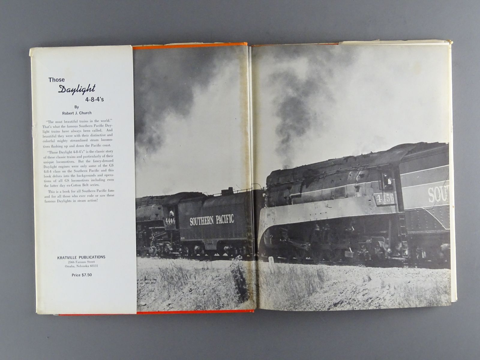 Railroad Book - Those Daylight 4-8-4's Southern Pacific GS Class ...