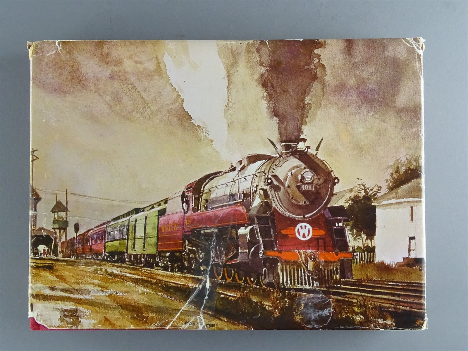 Railroad Book - North American Steam Locomotives The Mountains ...