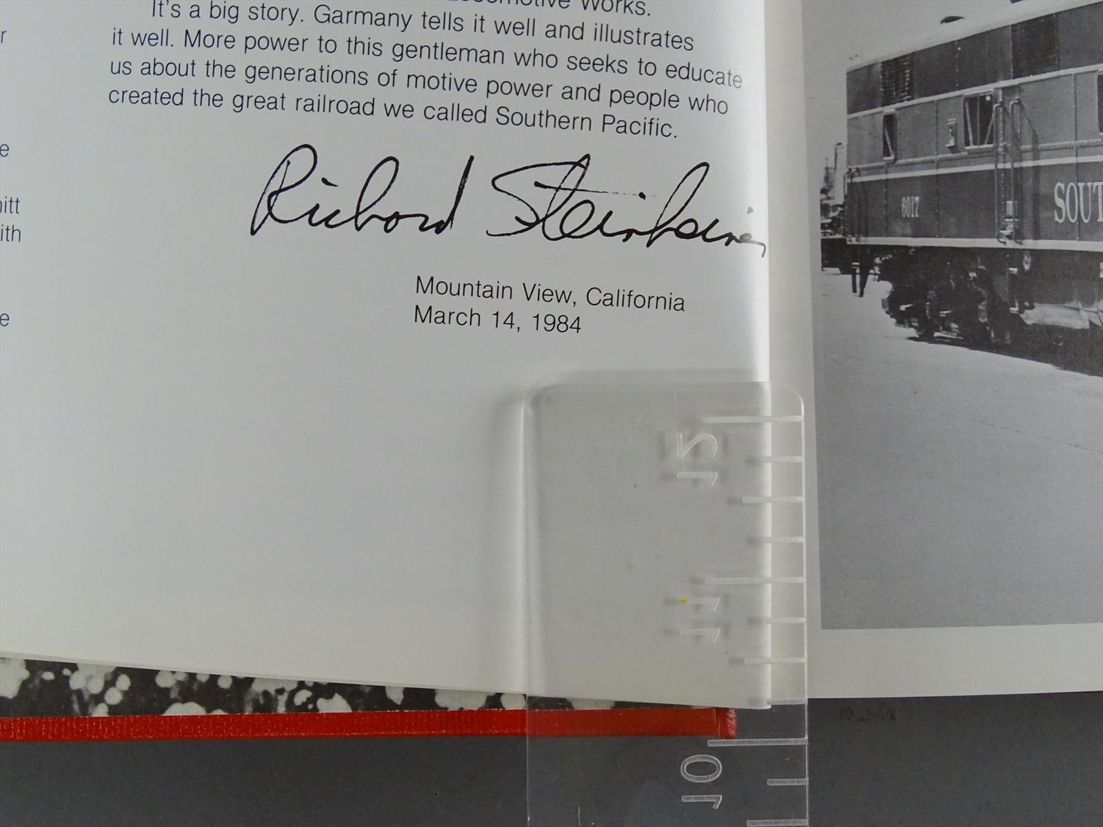 Railroad Book - Southern Pacific Dieselization - John Bonds Garmany ...