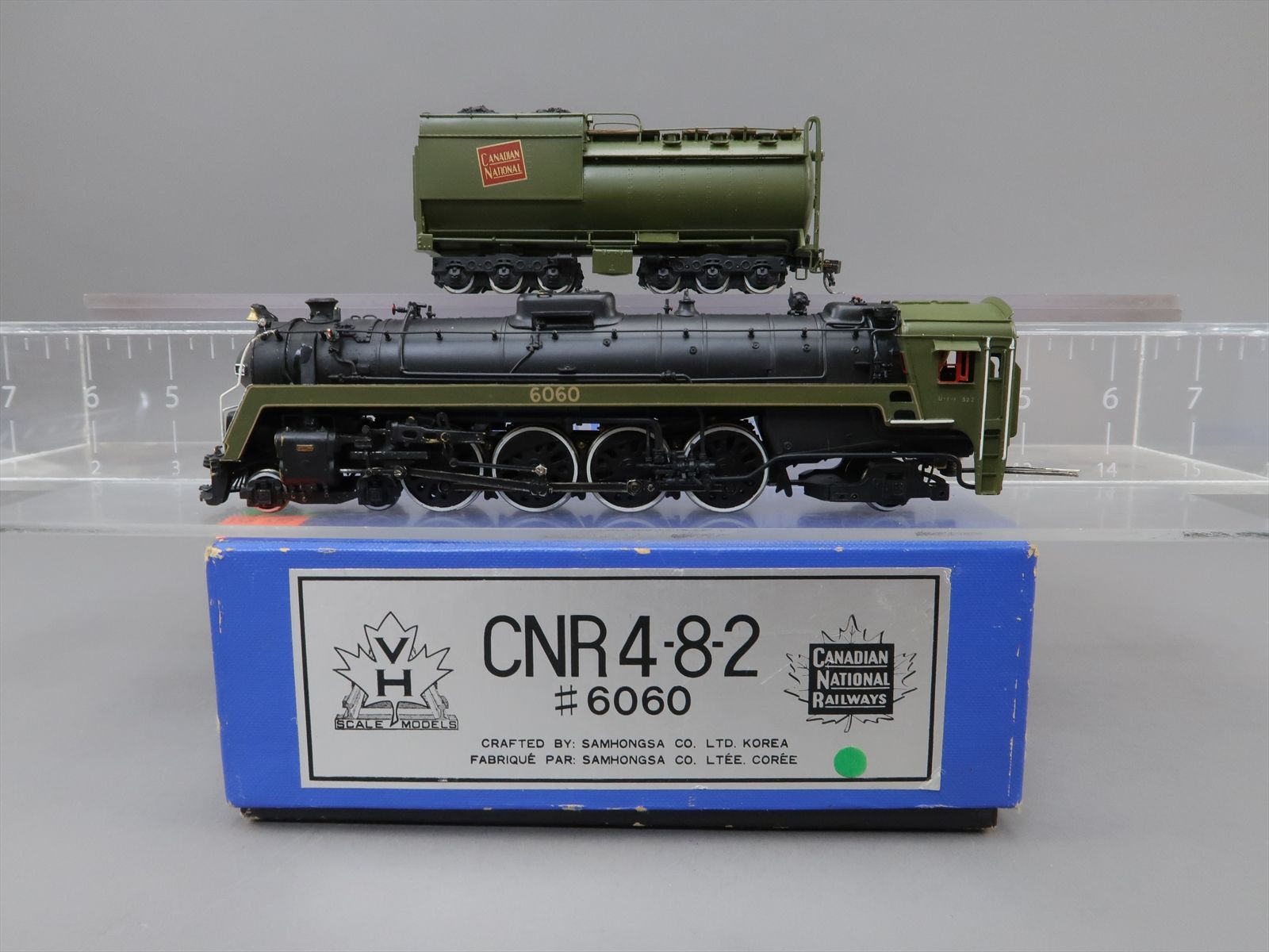 HO Brass Model - VH Van Hobbies CN CNR Canadian National U-1f 4-8-2 ...