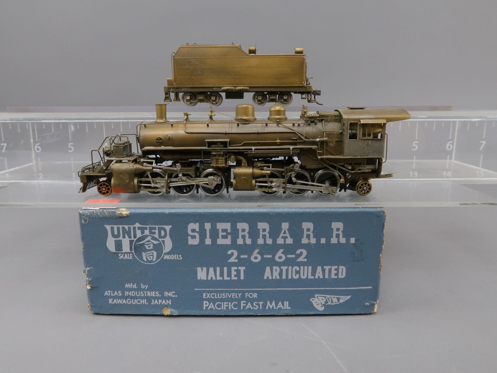 HO Brass Model - PFM Sierra 2-6-6-2 Mallet - Unpainted - 1966 Run ...