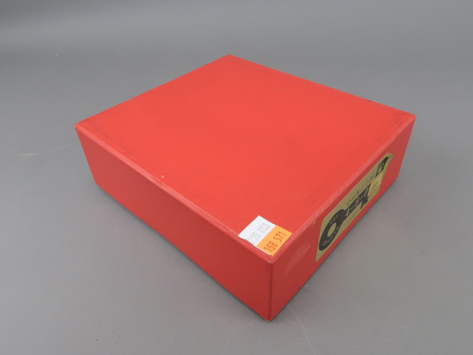 HO Brass Model - Key CS#58 CNJ Central of New Jersey T-38 4-6-0 #774 ...