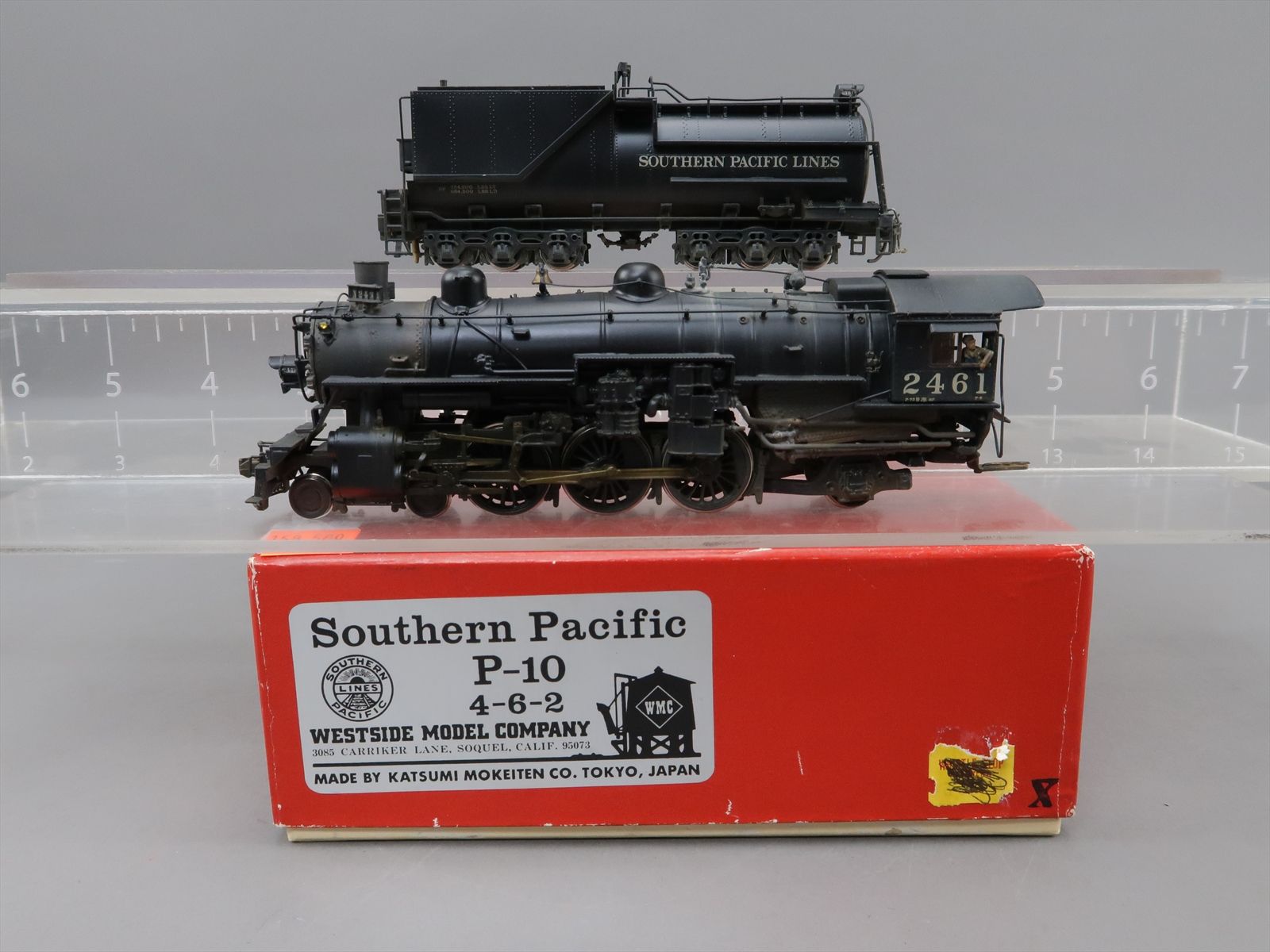 HO Brass Model - WMC SP Southern Pacific 4-6-2 Pacific P-10 ...