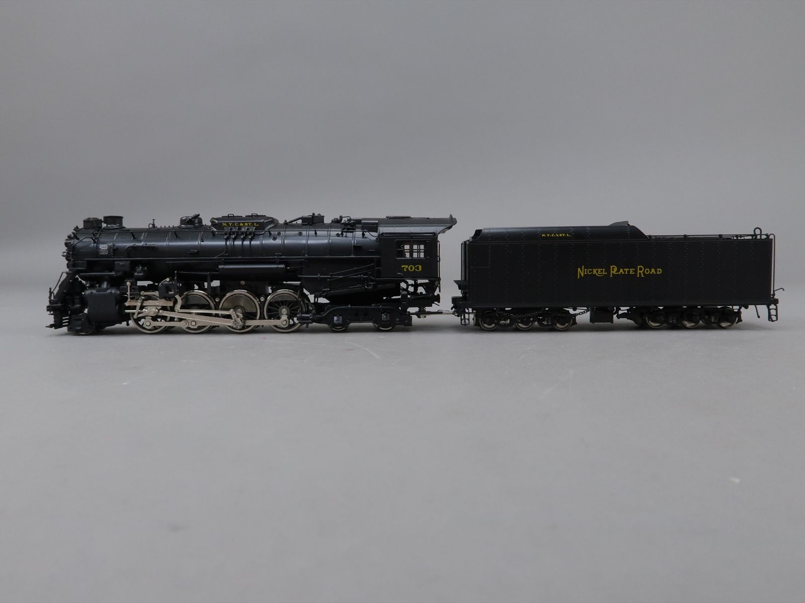 HO Brass Model - PSC 16624-1 NKP Nickel Plate S Class 2-8-4 #703 - F/P ...