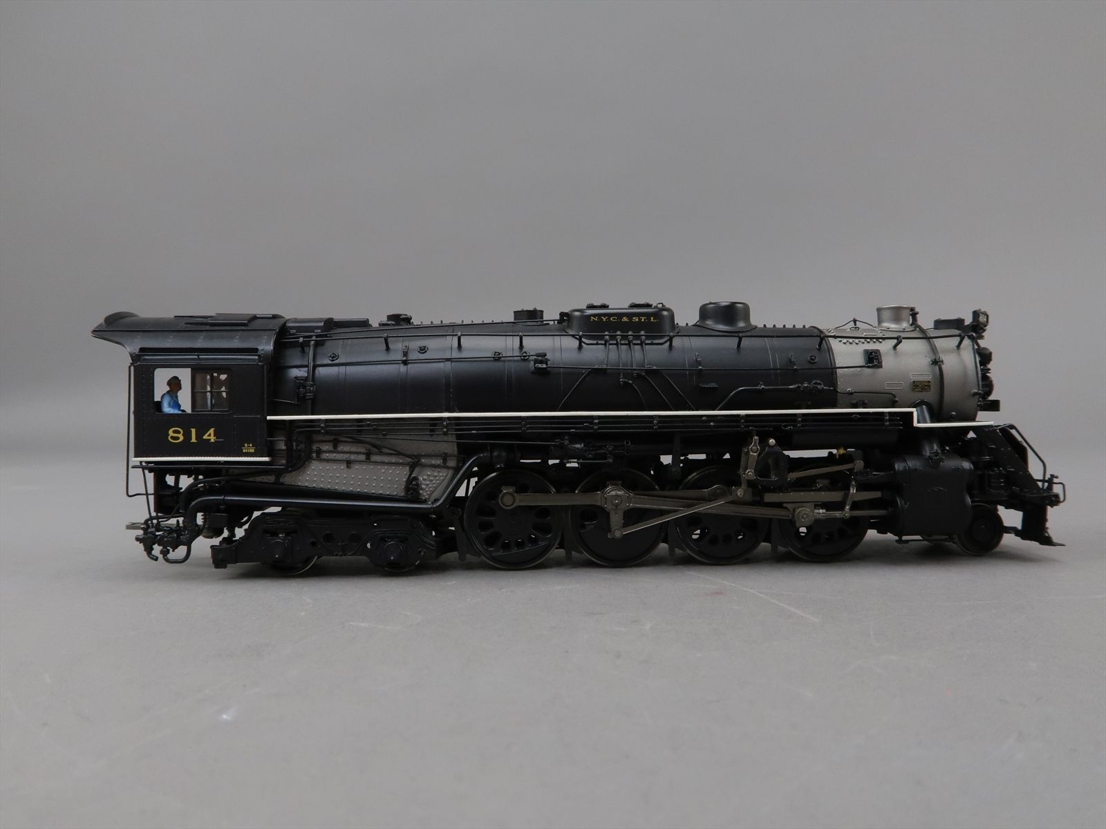 HO Brass Model - DP 2405 NKP Nickel Plate 2-8-4 ALCO S-4 #814 - F/P ...