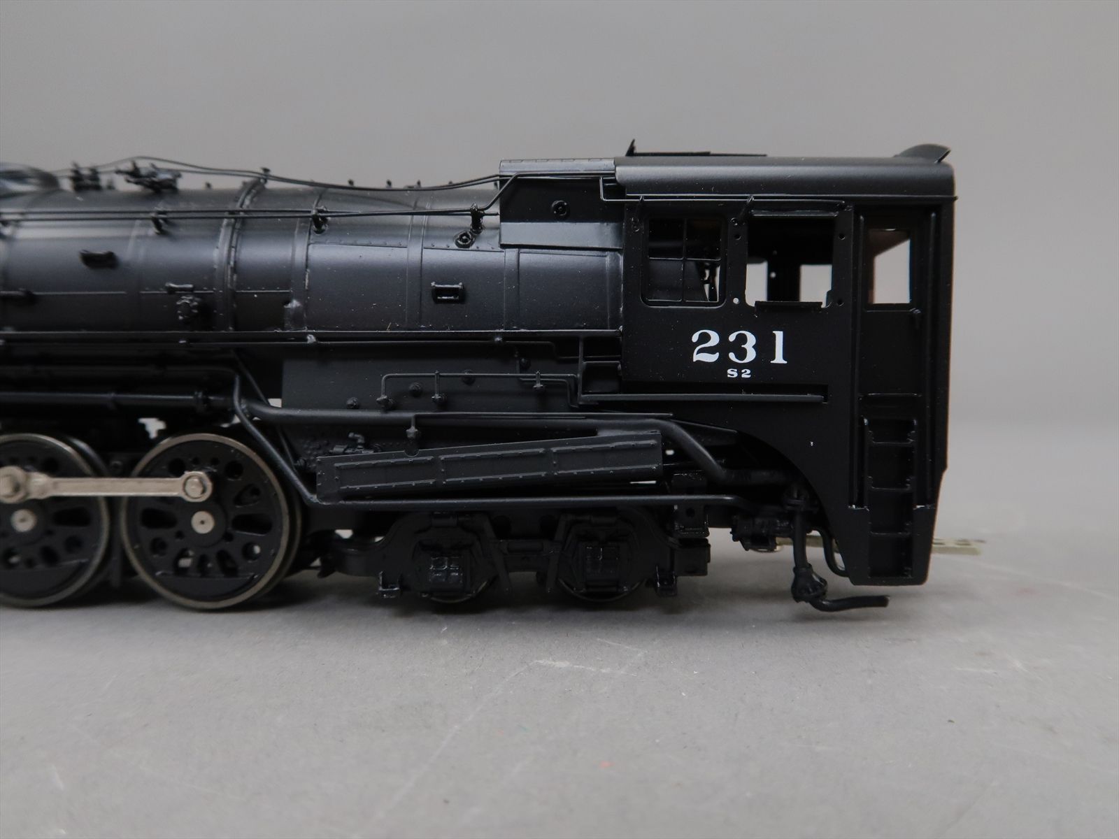 HO Brass Model - OMI 1587.1 Milwaukee S2 4-8-4 Round Boiler Front #231 ...