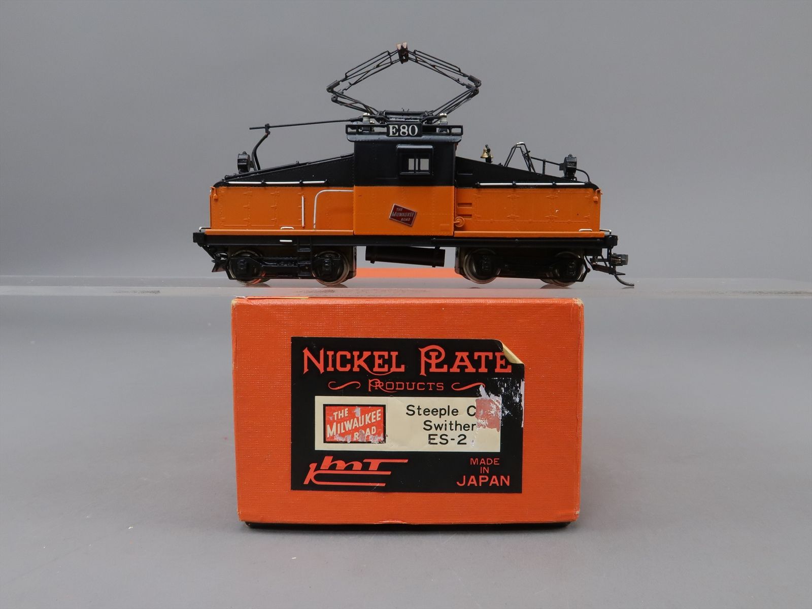 HO Brass Model - NPP Nickel Plate Milwaukee ES-2 Steeple Cab Switcher #E80 - Custom - 1980 Run ...