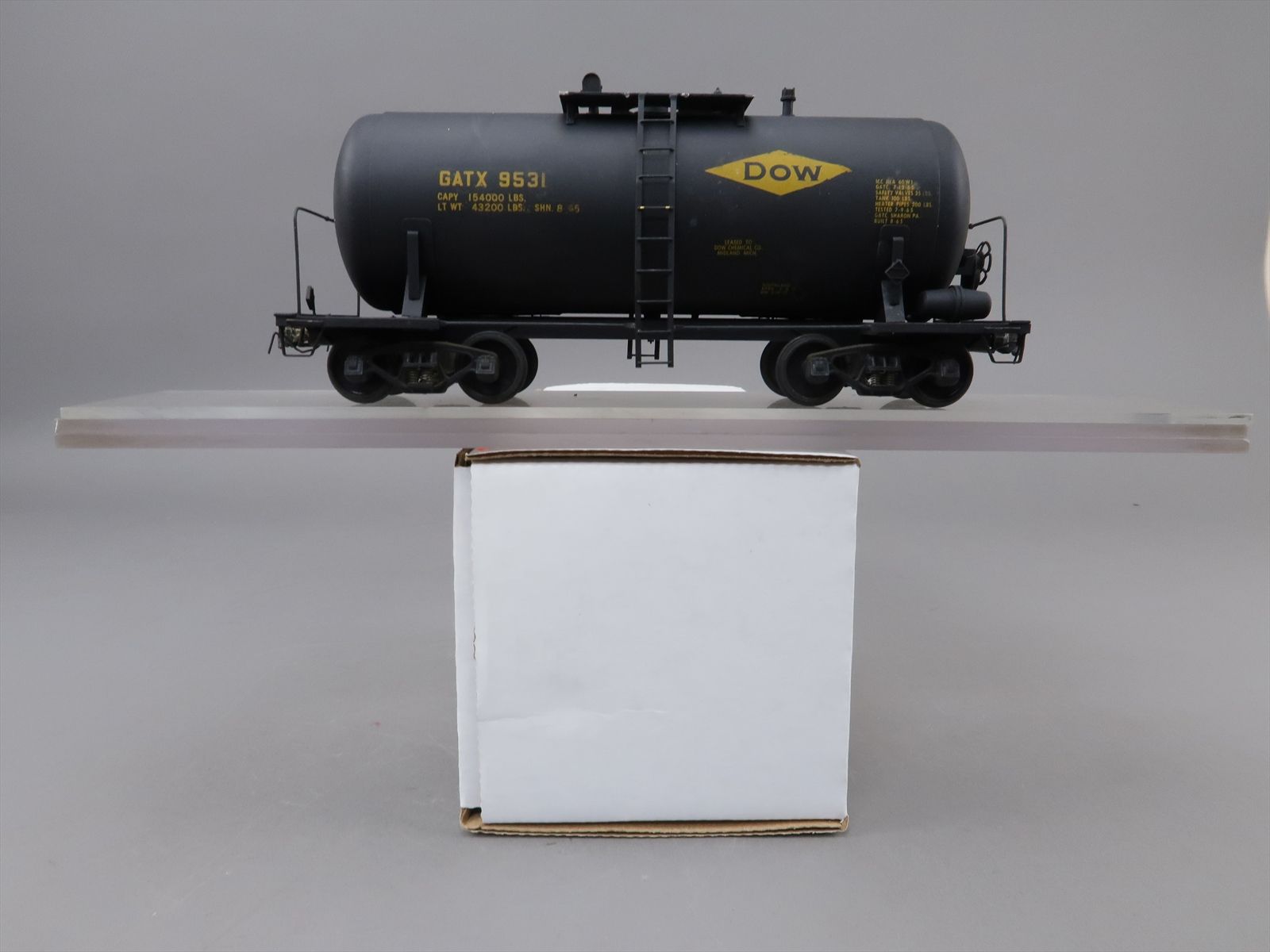 O Brass Model - USH U.S. Hobbies DOW Tiny Tank Car #9531 - Poor Custom ...