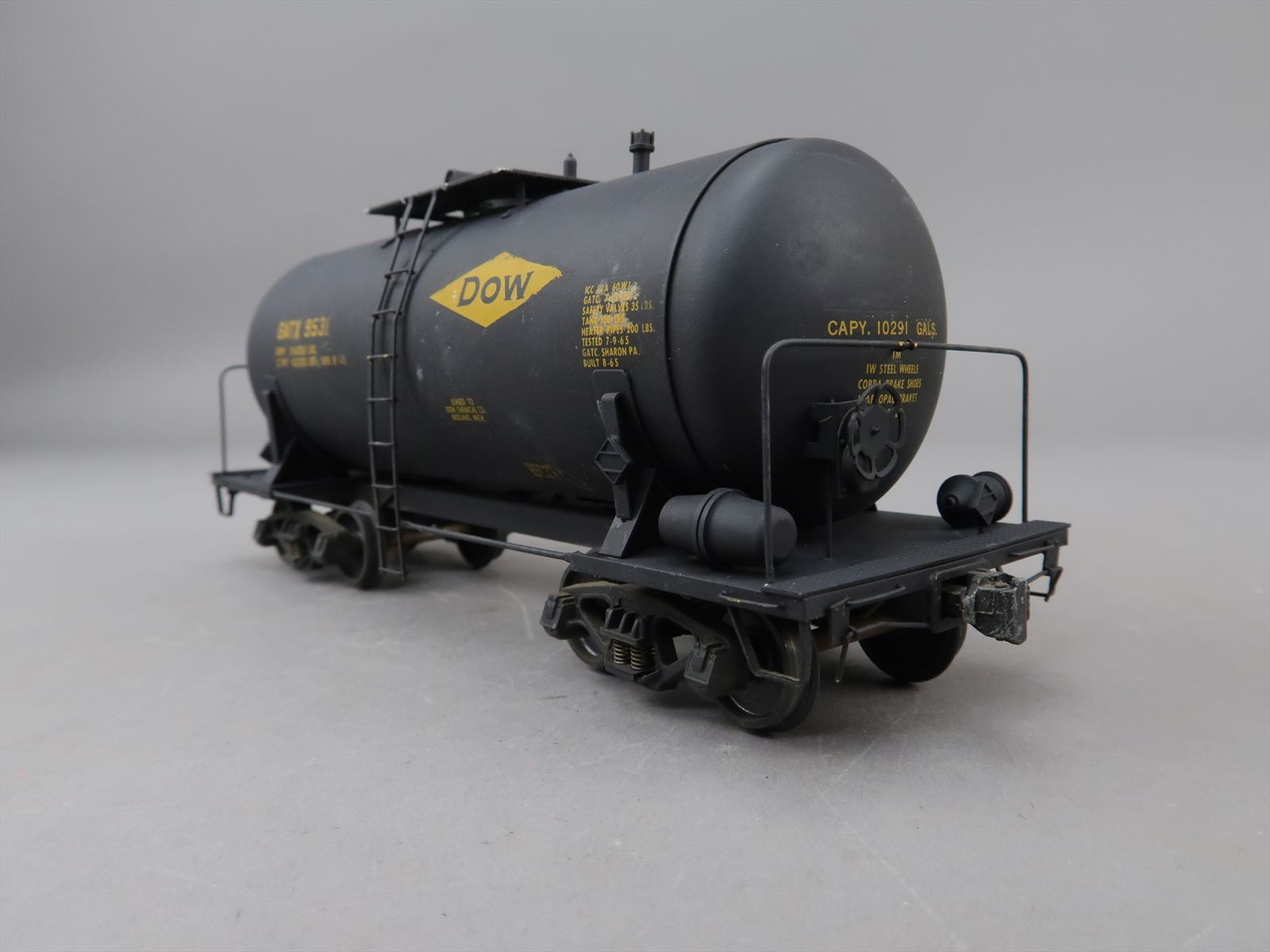 O Brass Model - USH U.S. Hobbies DOW Tiny Tank Car #9531 - Poor Custom ...