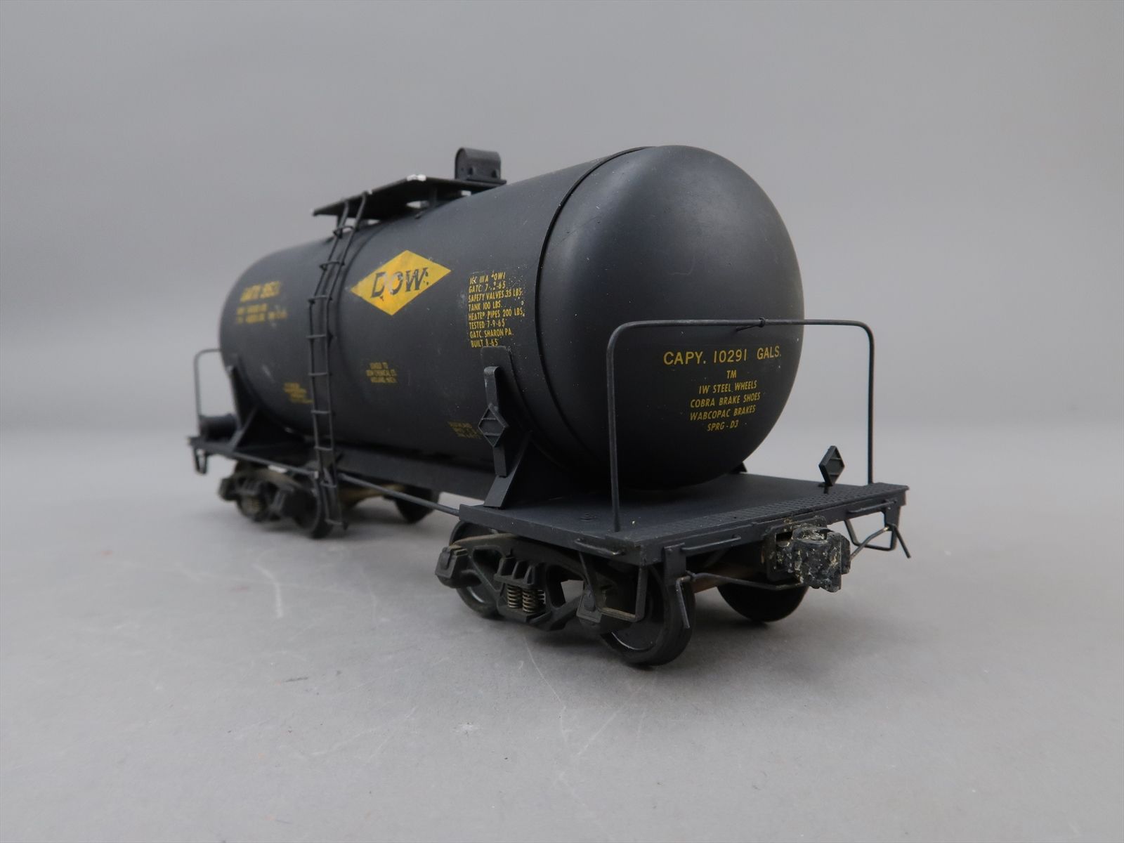 O Brass Model - USH U.S. Hobbies DOW Tiny Tank Car #9531 - Poor Custom ...