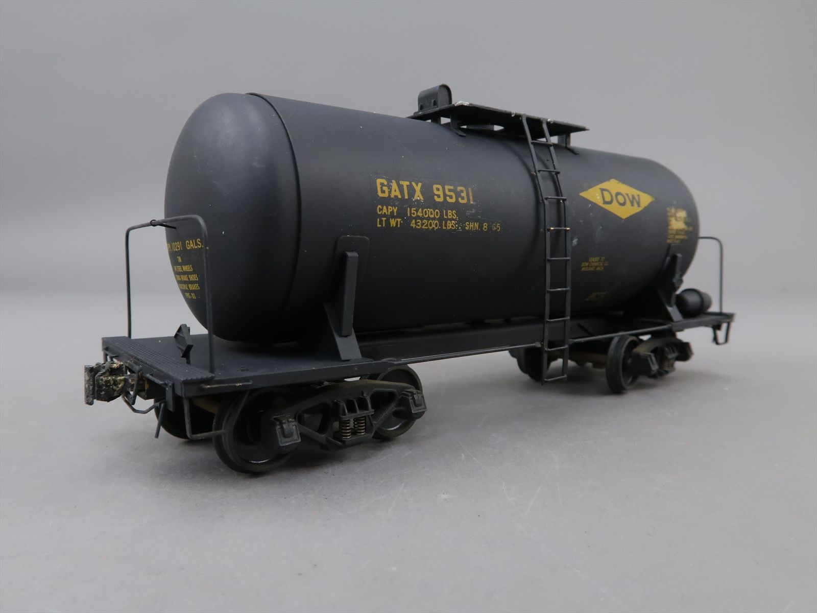 O Brass Model - USH U.S. Hobbies DOW Tiny Tank Car #9531 - Poor Custom ...