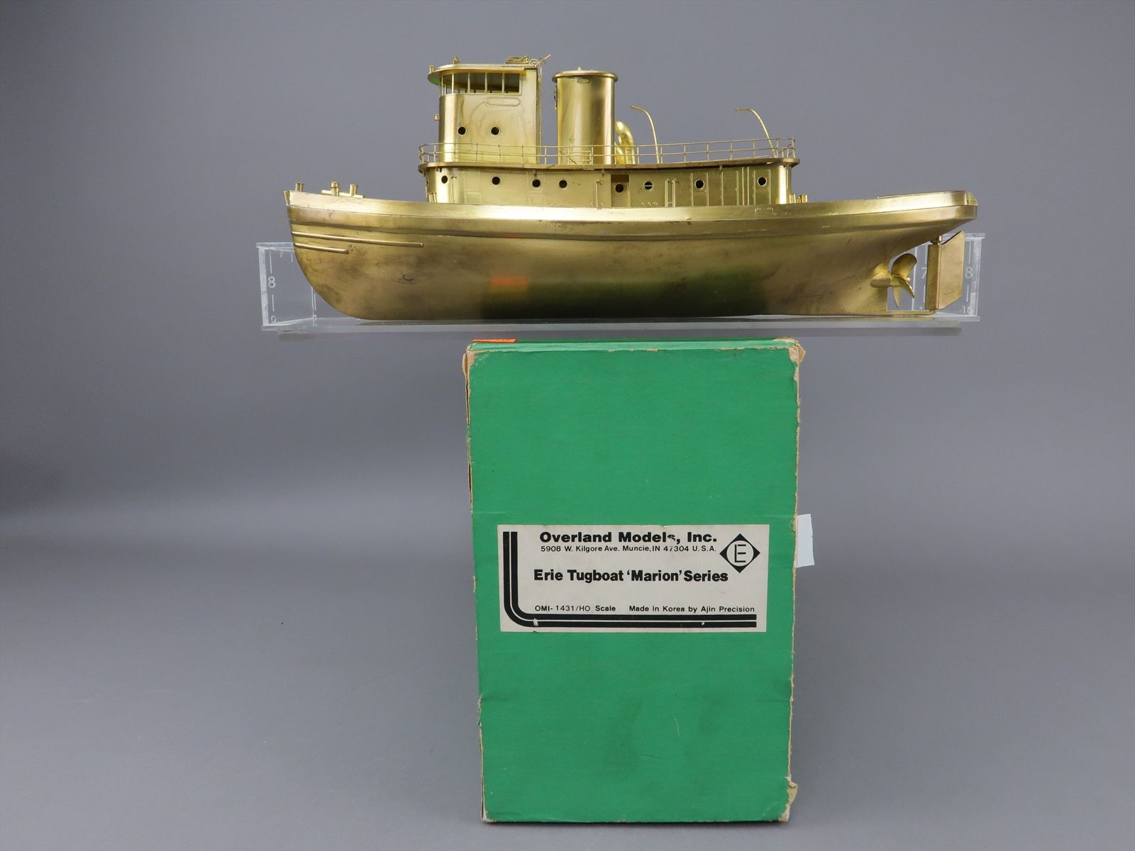 HO Brass Model - OMI 1431 ERIE Tugboat Marion Series - Unpainted - 1986 ...