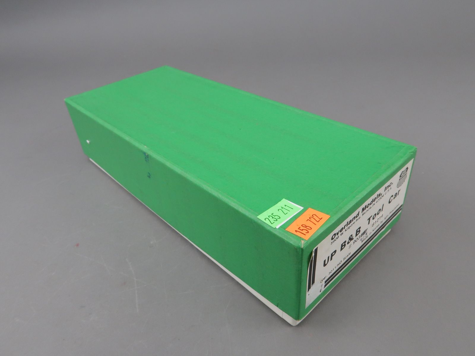 HO Brass Model - OMI 3011 UP Union Pacific B&B Tool Car #903413 ...