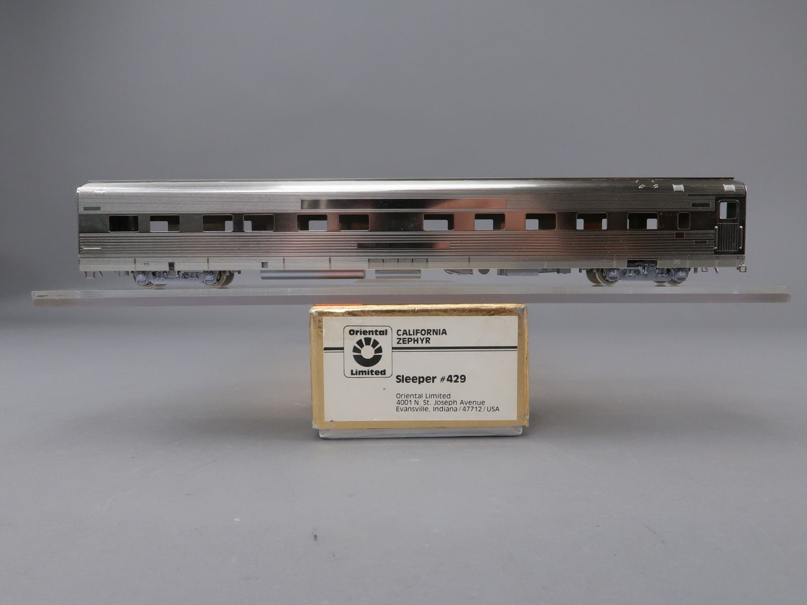 HO Brass Model - Oriental 429 CB&Q Burlington CA California Zephyr 10-6 ...