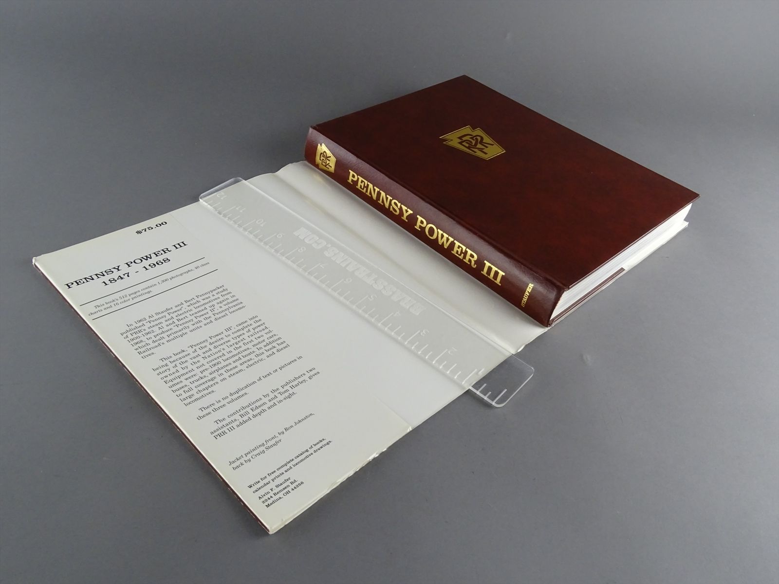 Railroad Book - Pennsy Power III 1847-1968 - Alvin F. Staufer - 512 Pages