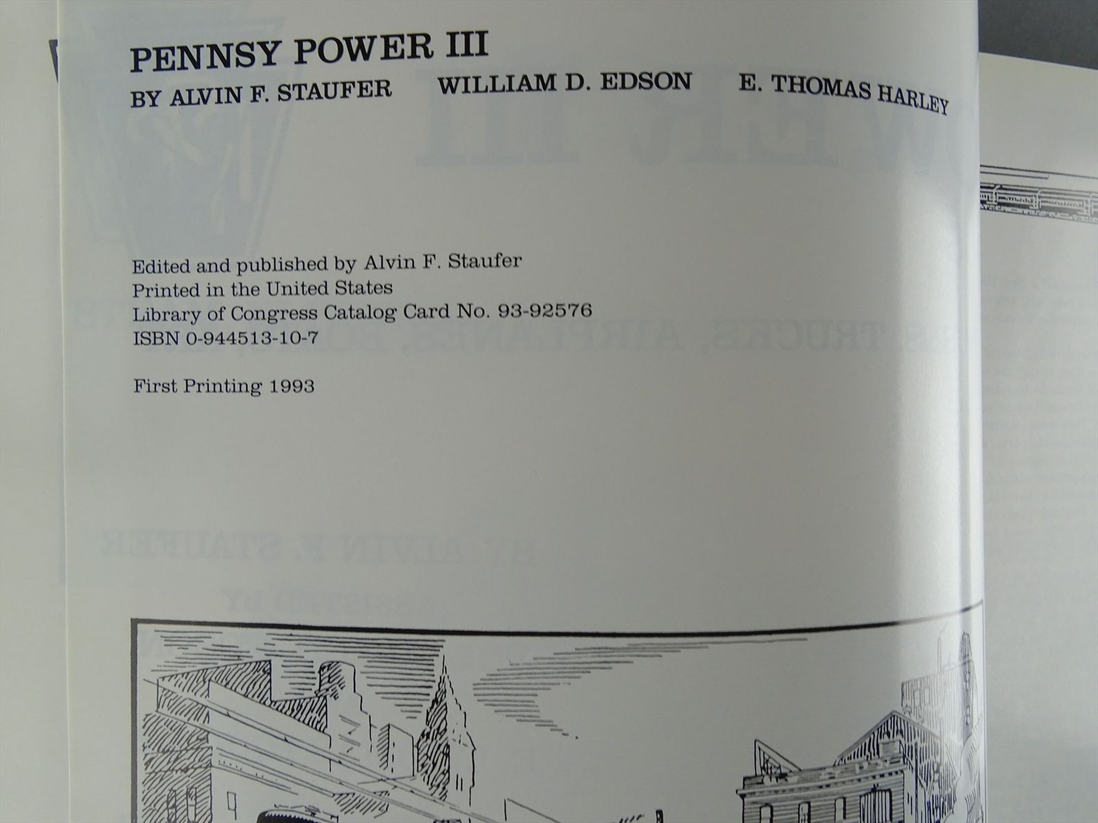 Railroad Book - Pennsy Power III 1847-1968 - Alvin F. Staufer - 512 Pages