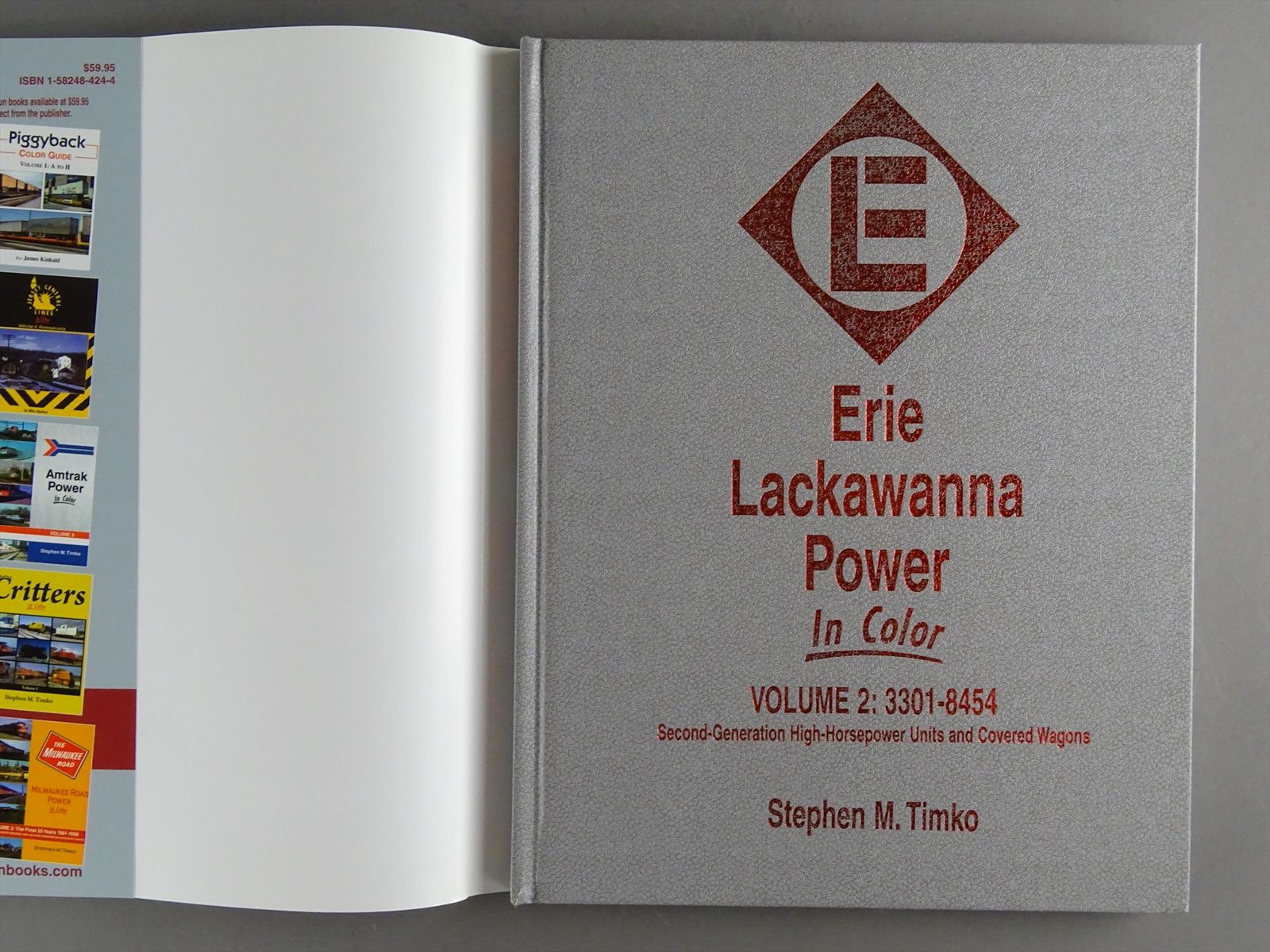 Railroad Book - Erie Lackawanna Power In Color Vol. 2 - Stephen M ...