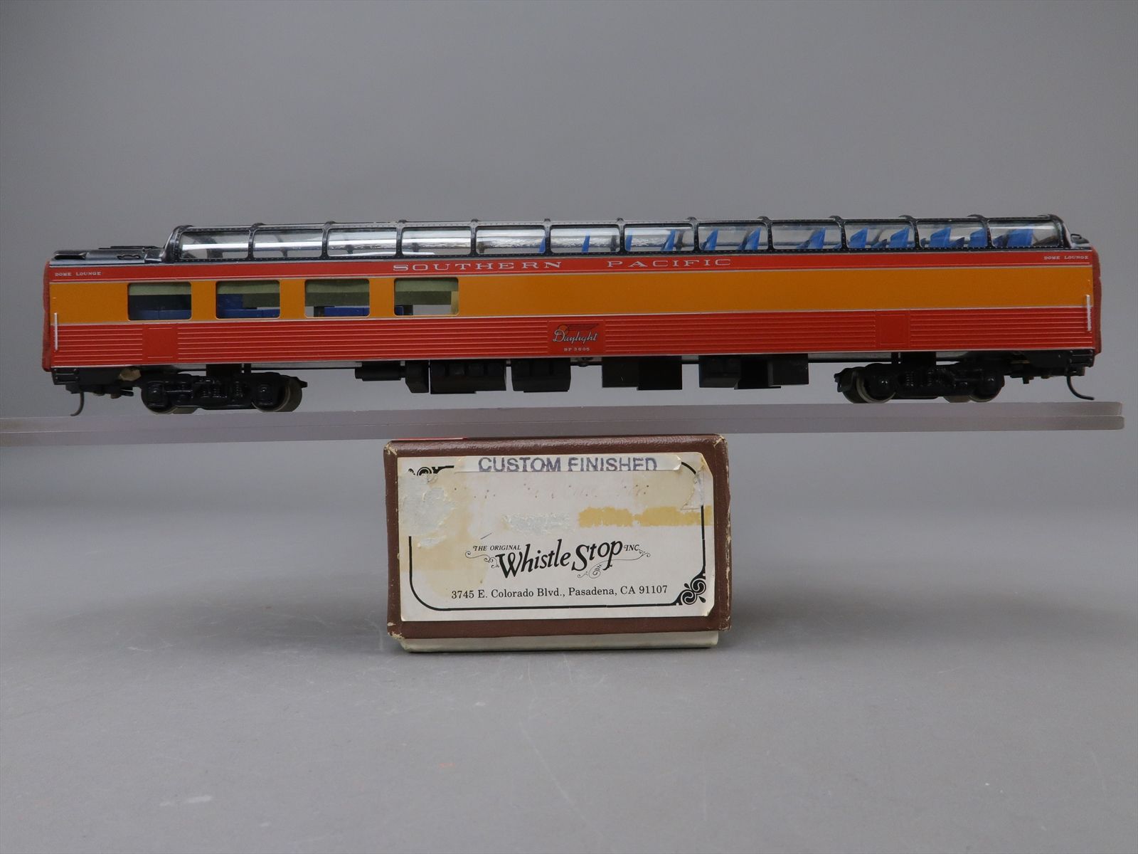 HO Brass Model - OWS Whistle SP Southern Pacific 3/4 Dome Diner #3605 ...