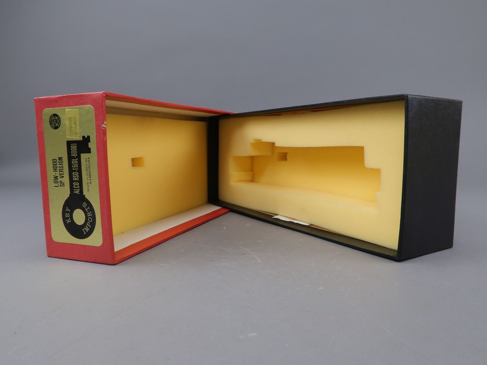 HO Brass Model - Key CS#69 SP Southern Pacific ALCO RSD-15 DL-600B - F/P + Unnumbered - Scarlet ...