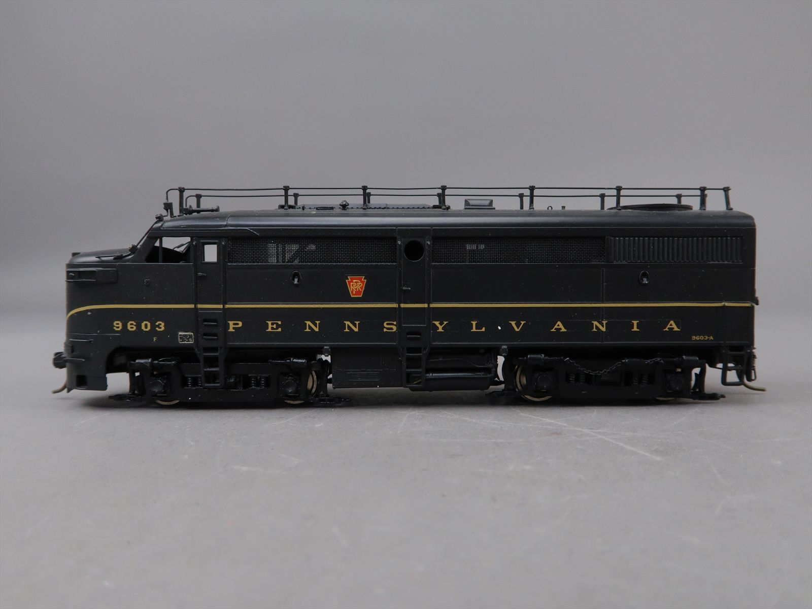 HO Brass Model - Key CS#72 PRR Pennsylvania ALCO FA-2 FB-2 Diesel Set #9603 - F/P - 1984 Run ...