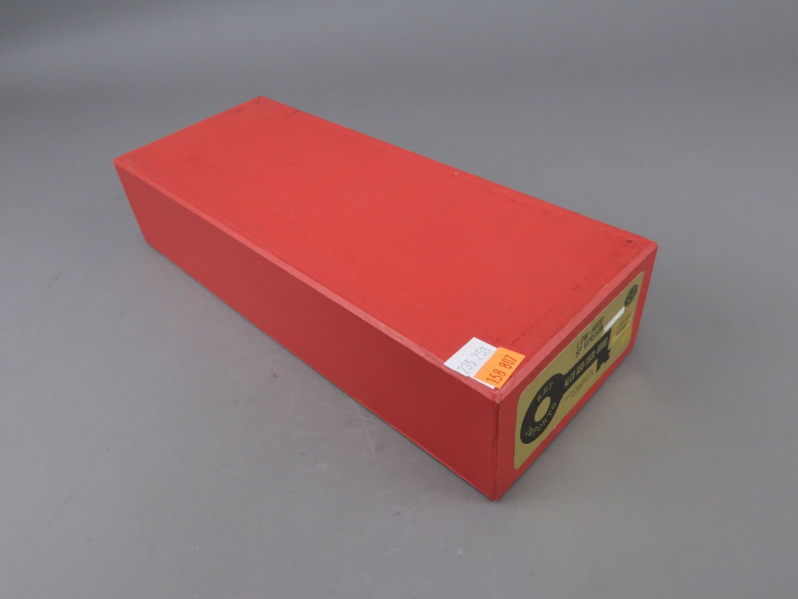 HO Brass Model - Key CS#69 SP Southern Pacific ALCO RSD-15 DL-600B #3101 - F/P - Scarlet / Gray ...