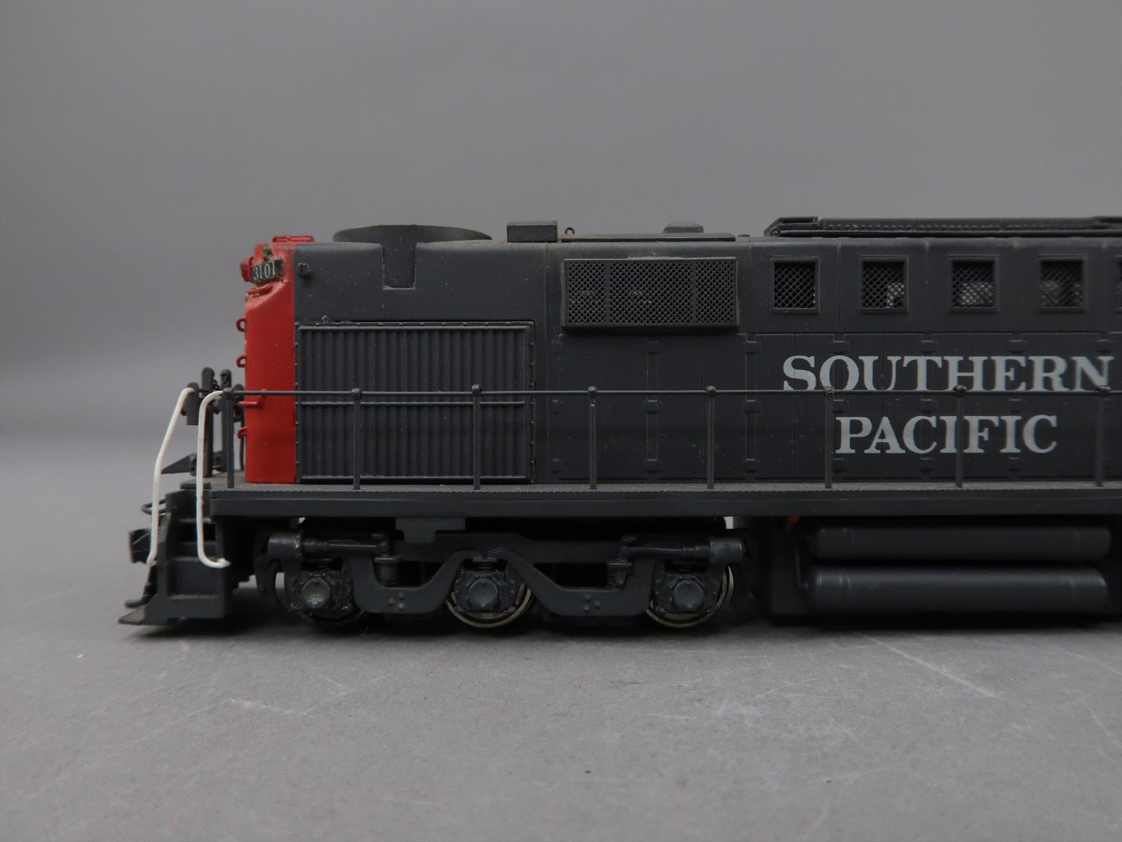 HO Brass Model - Key CS#69 SP Southern Pacific ALCO RSD-15 DL-600B #3101 - F/P - Scarlet / Gray ...