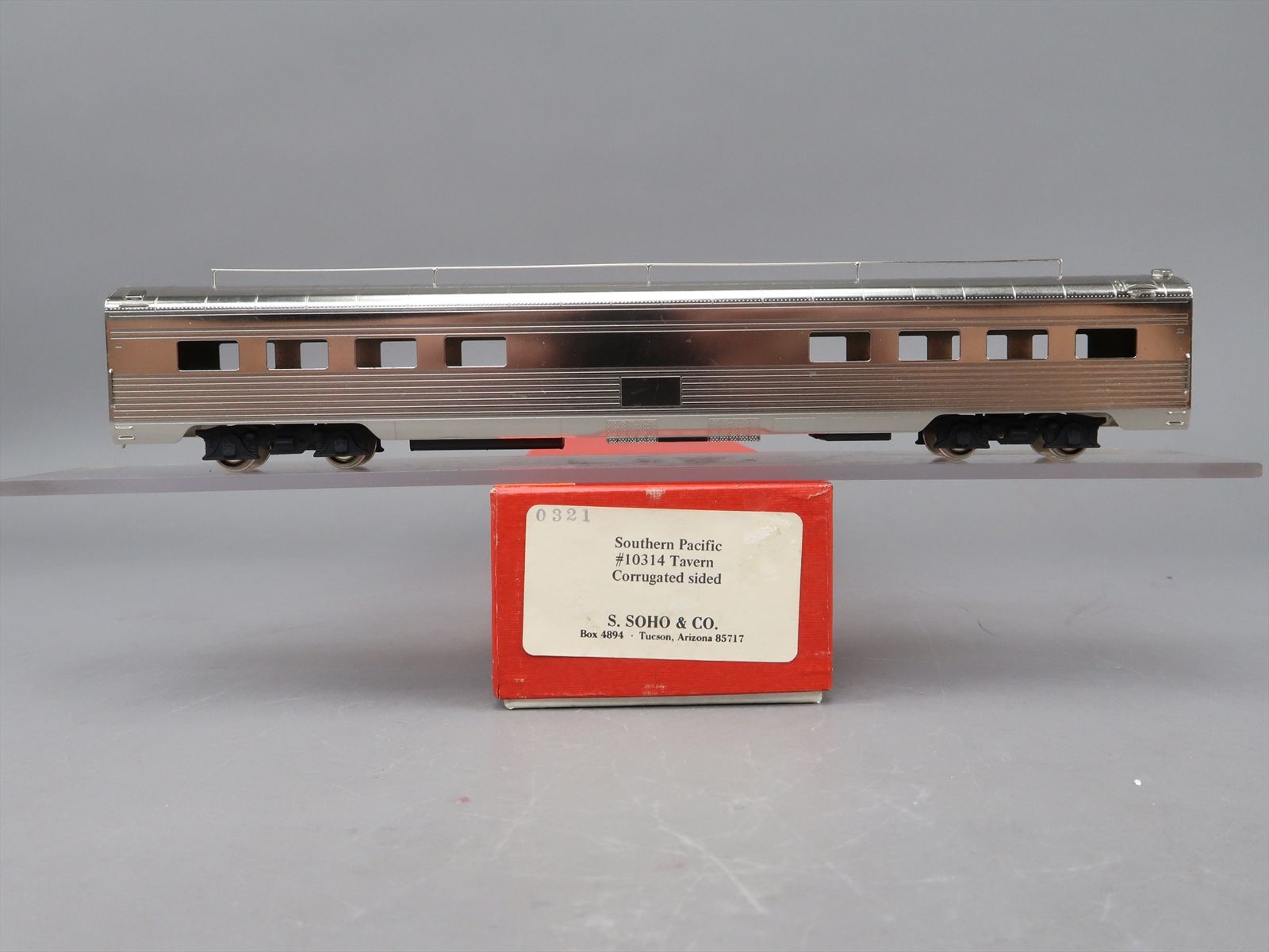 HO Brass Model - Soho 0321 SP Southern Pacific Tavern Corrugated Sided ...