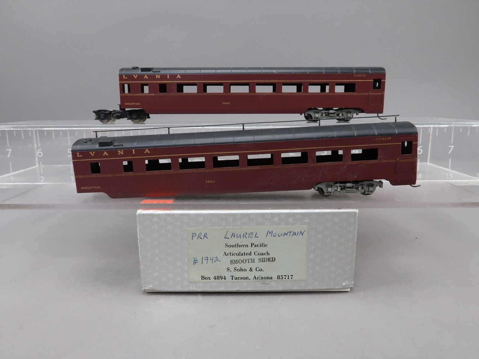 HO Brass Model - Soho SP as PRR Pennsylvania 134' Smooth Side ...
