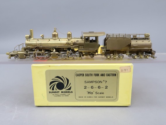 Buy Brass Train Scale Models in HO, O, N, and G Scales