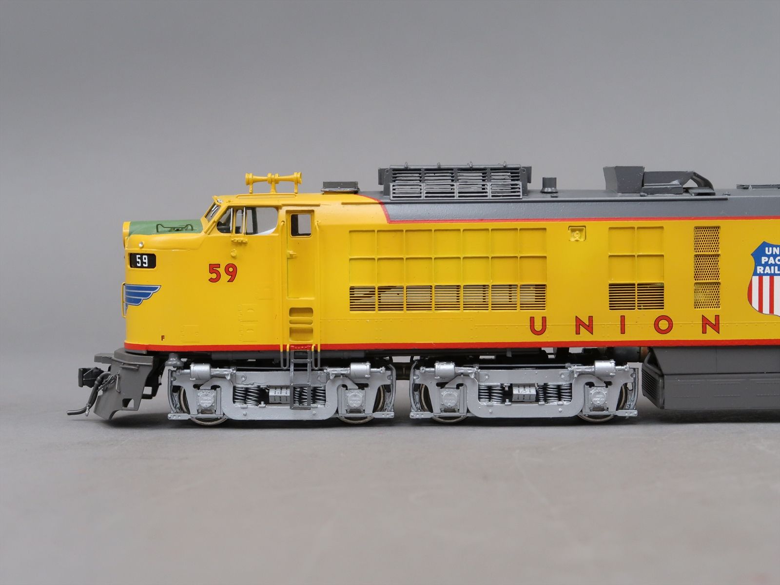 HO Brass Model - OMI 5507.1 UP Union Pacific Standard Turbine Set with ...