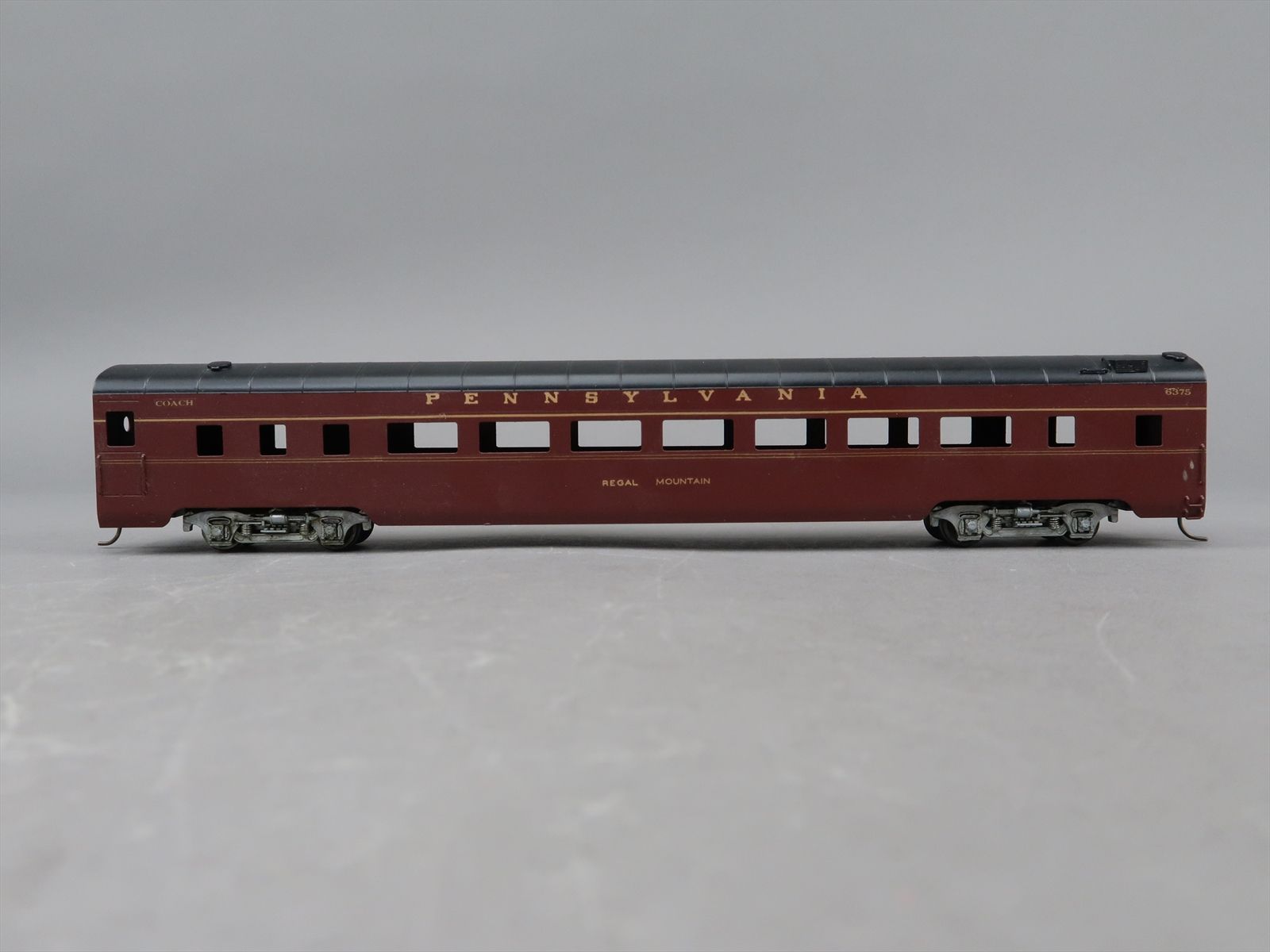 HO Brass Model - Soho SP as PRR Pennsylvania Coach Smooth Sided REGAL ...